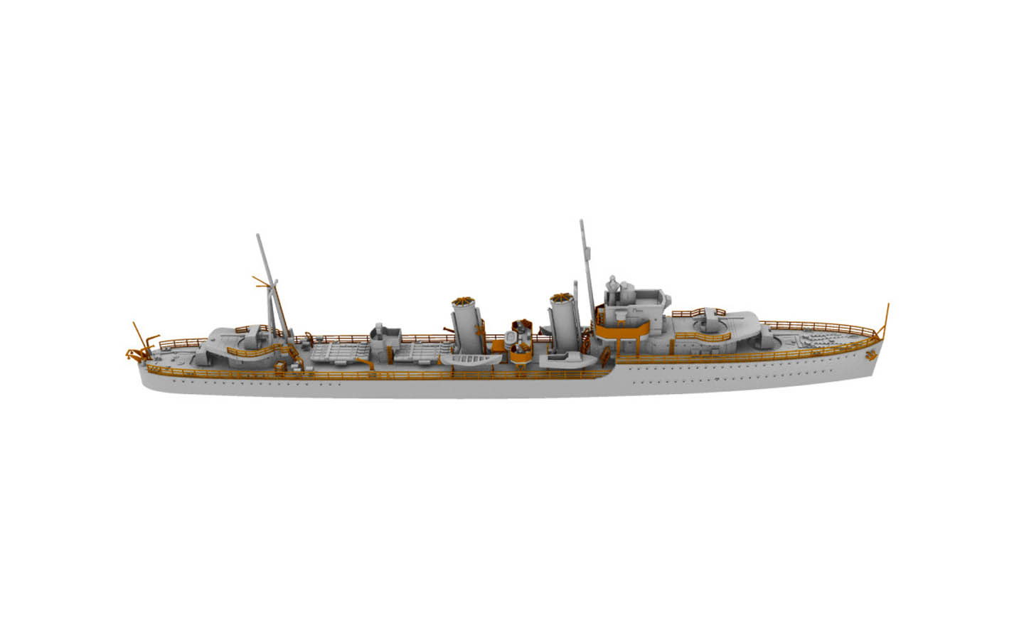 HMS Glowworm 1938 British G-class destroyer - IBG 70008 | kingshobby.com
