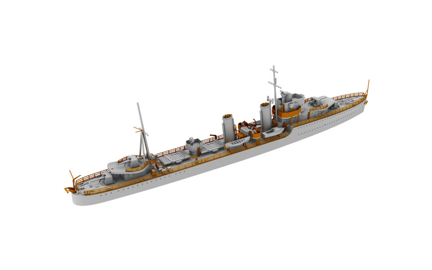 HMS Hotspur 1941 British H-class destroyer - IBG 70009 | kingshobby.com