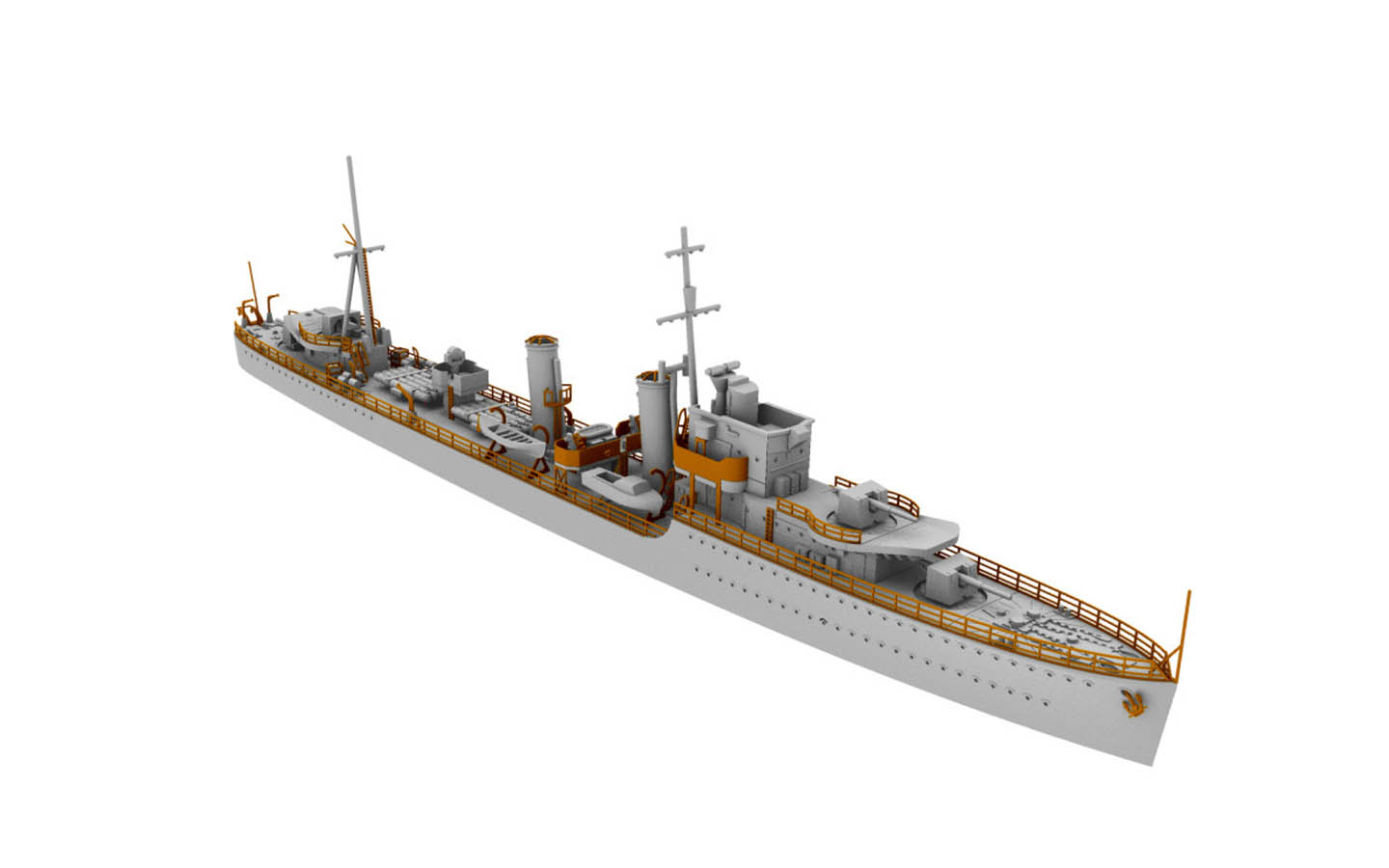 HMS Hotspur 1941 British H-class destroyer - IBG 70009 | kingshobby.com