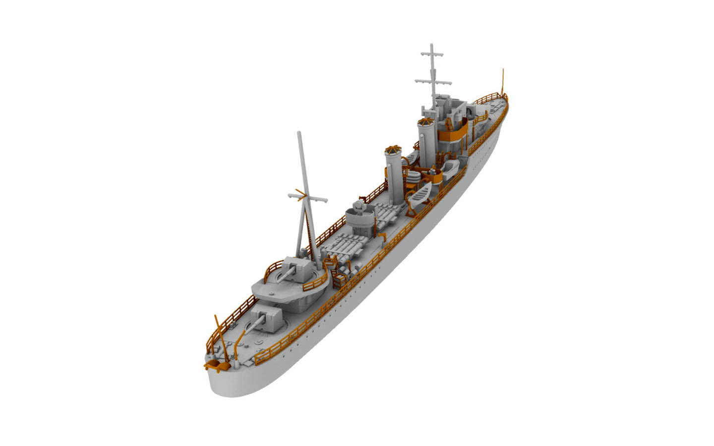HMS Hotspur 1941 British H-class destroyer - IBG 70009 | kingshobby.com