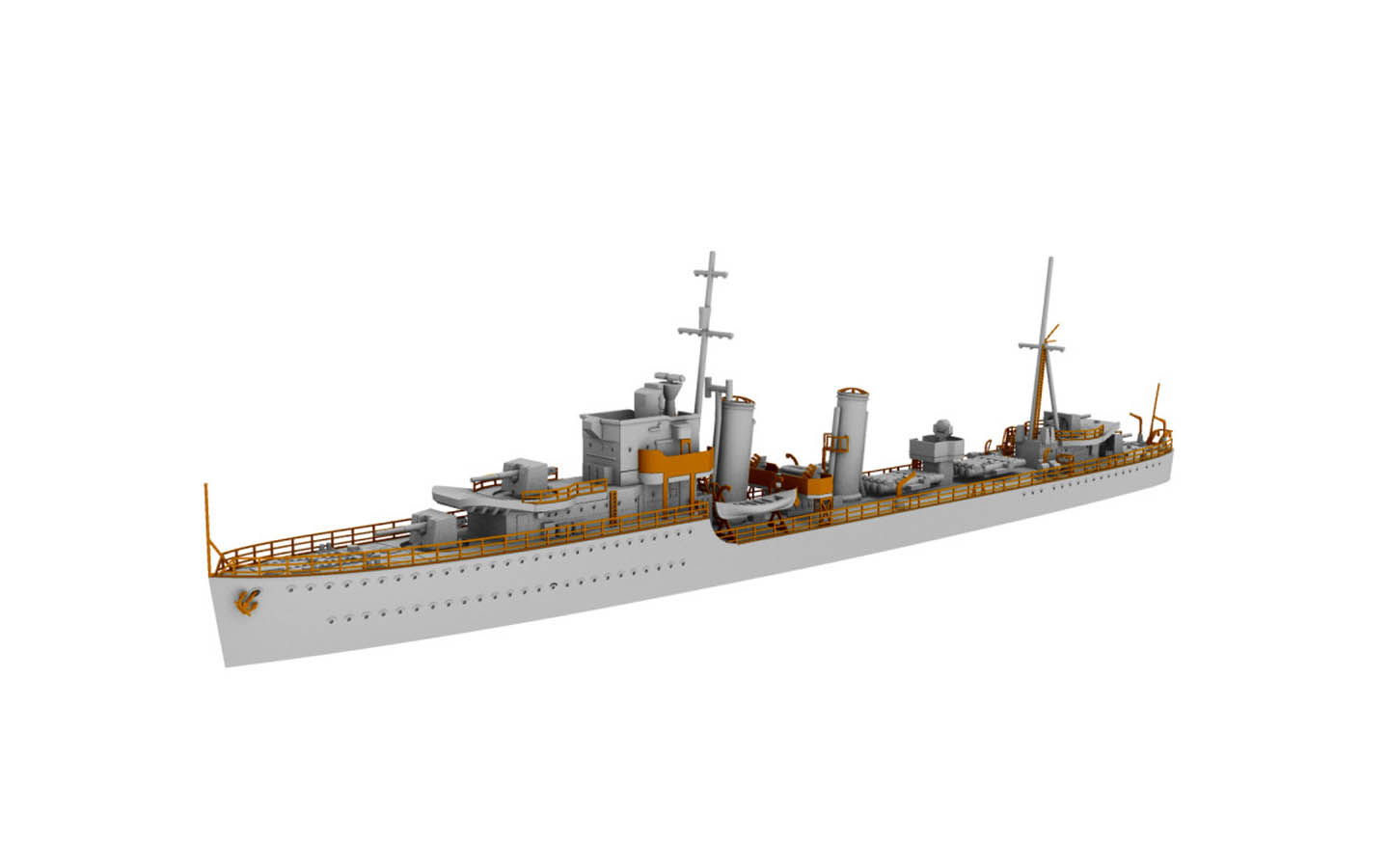 HMS Hotspur 1941 British H-class destroyer - IBG 70009 | kingshobby.com
