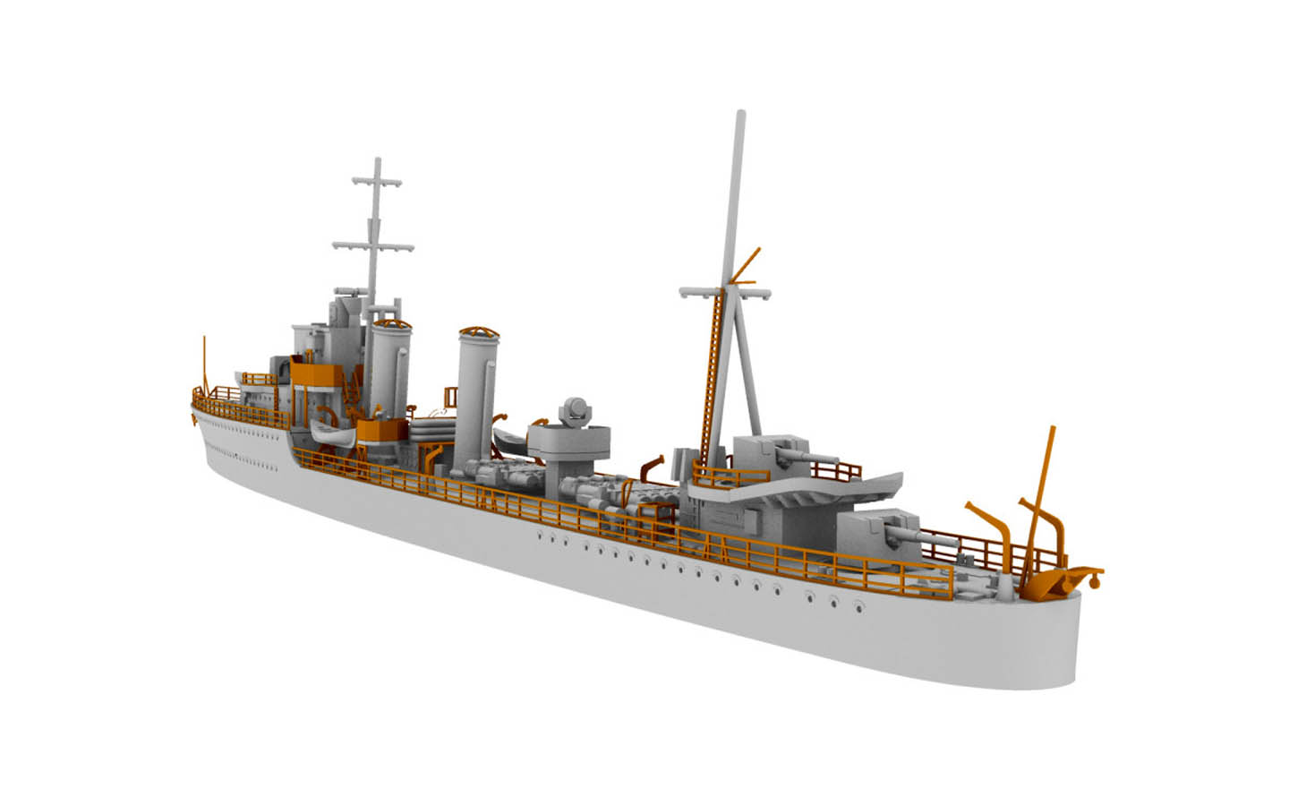 HMS Hotspur 1941 British H-class destroyer - IBG 70009 | kingshobby.com