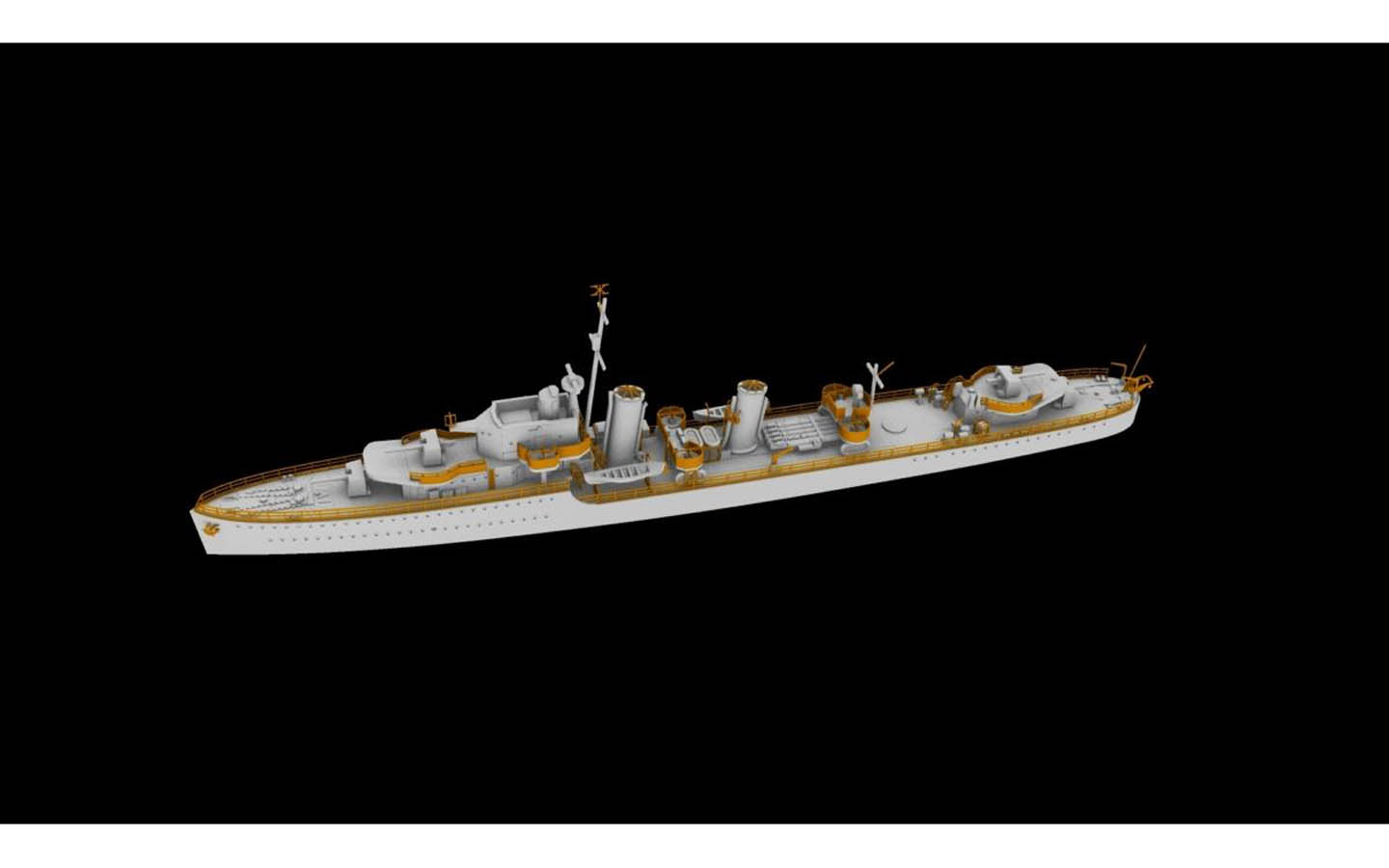 HMS Ilex 1942 British I-class destroyer - IBG 70011 | kingshobby.com