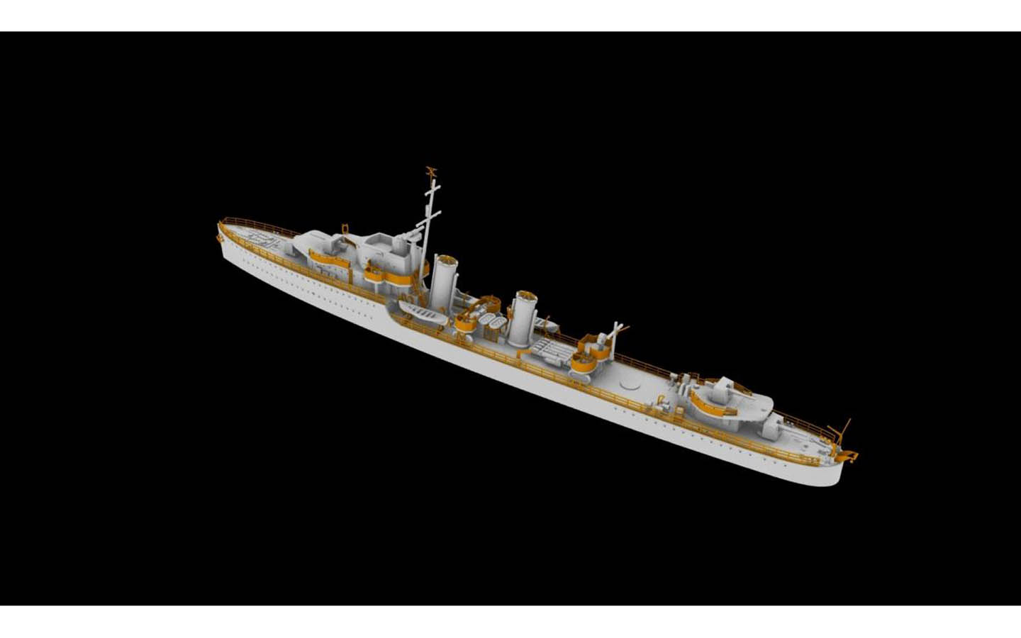 HMS Ilex 1942 British I-class destroyer - IBG 70011 | kingshobby.com