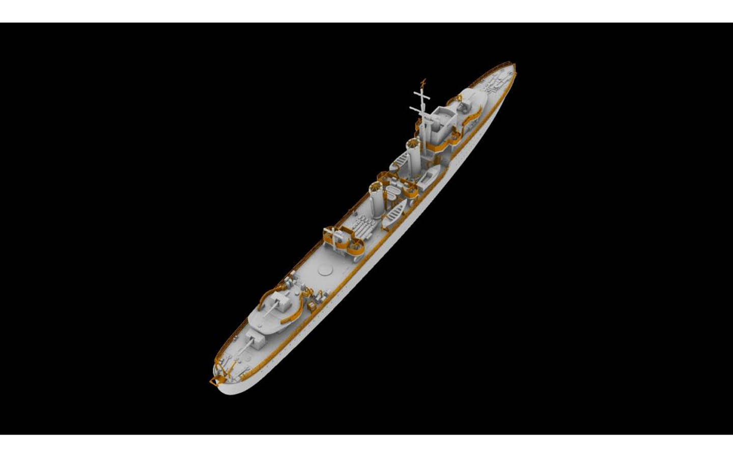 HMS Ilex 1942 British I-class destroyer - IBG 70011 | kingshobby.com