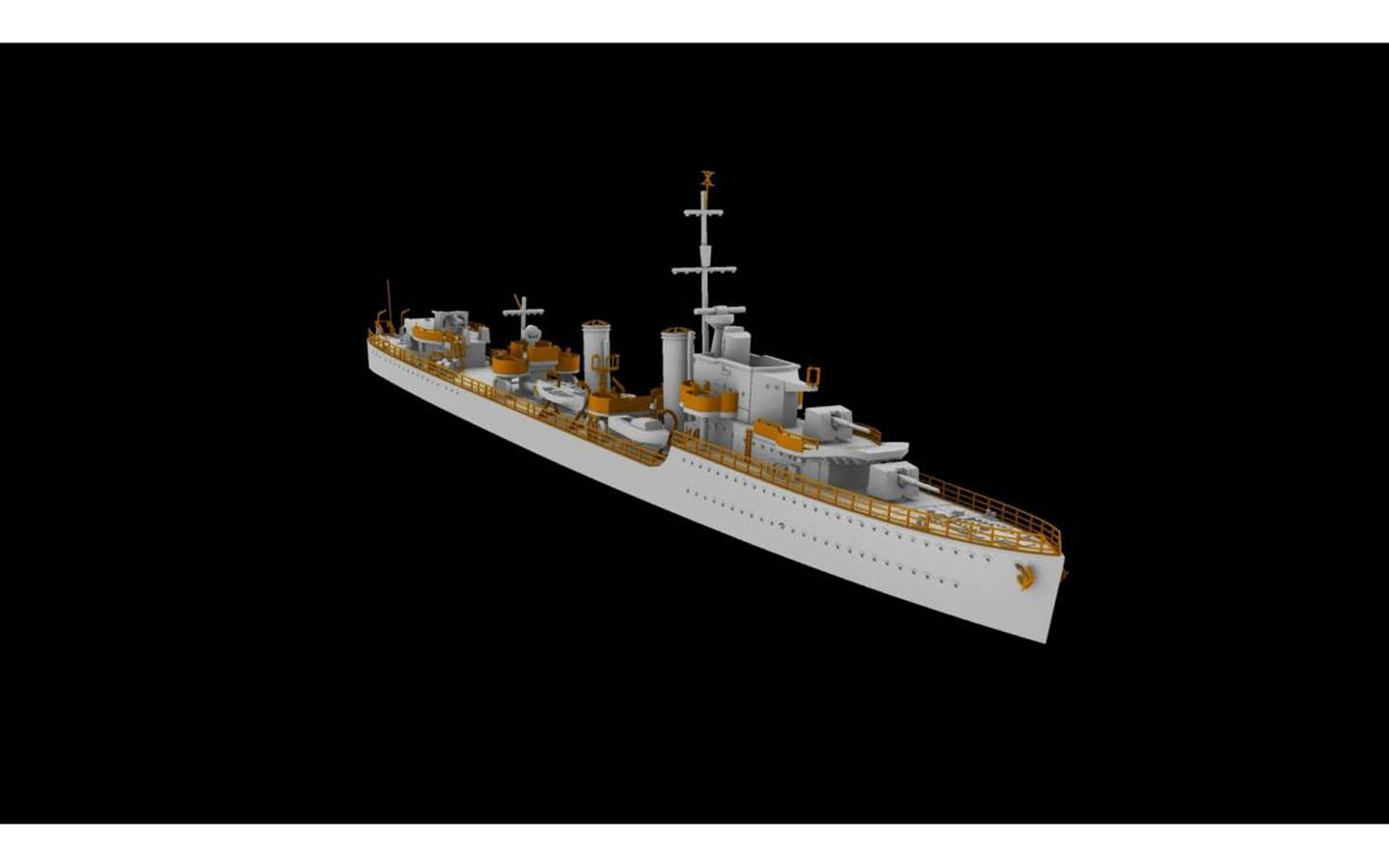 HMS Ilex 1942 British I-class destroyer - IBG 70011 | kingshobby.com