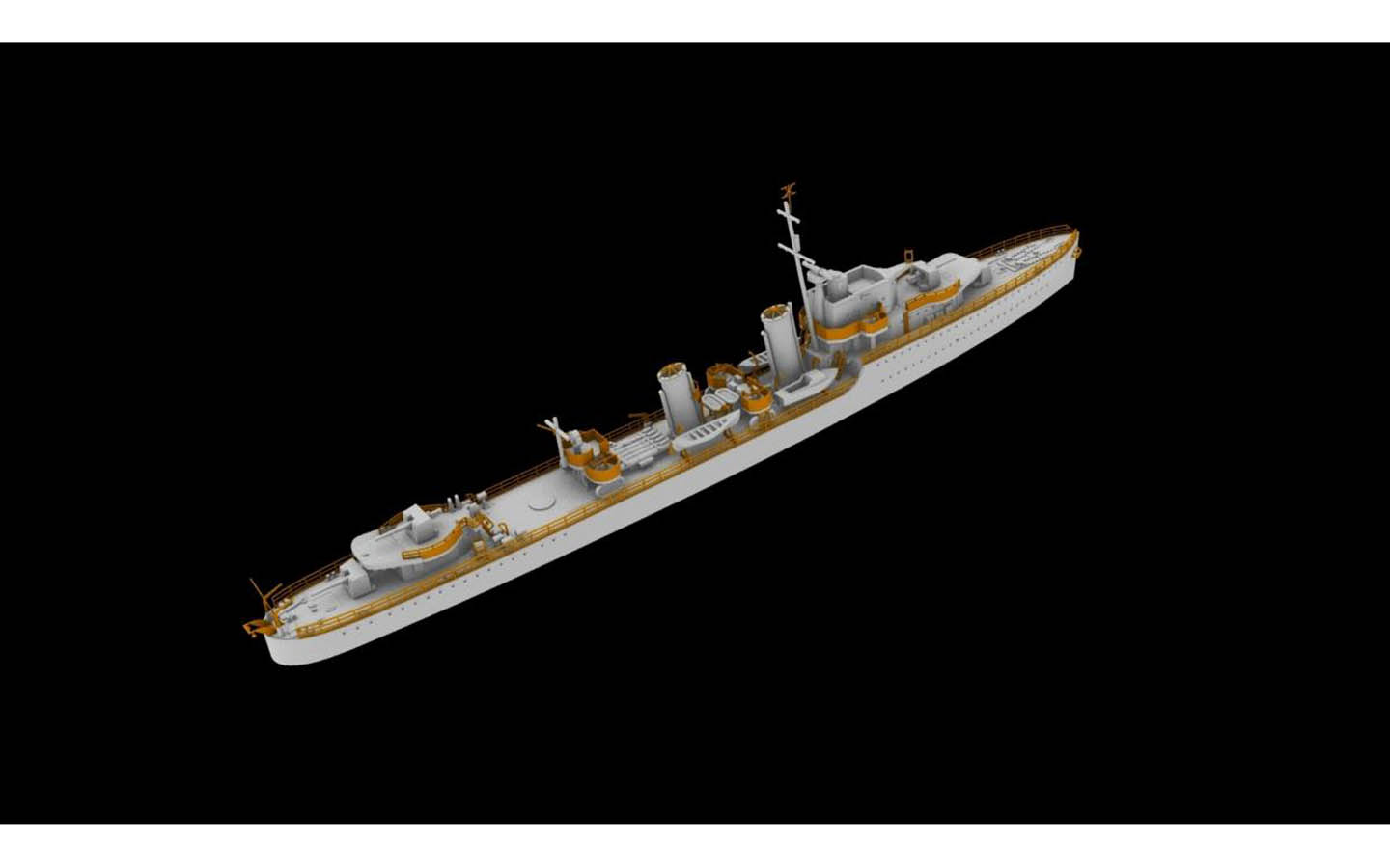 HMS Ilex 1942 British I-class destroyer - IBG 70011 | kingshobby.com