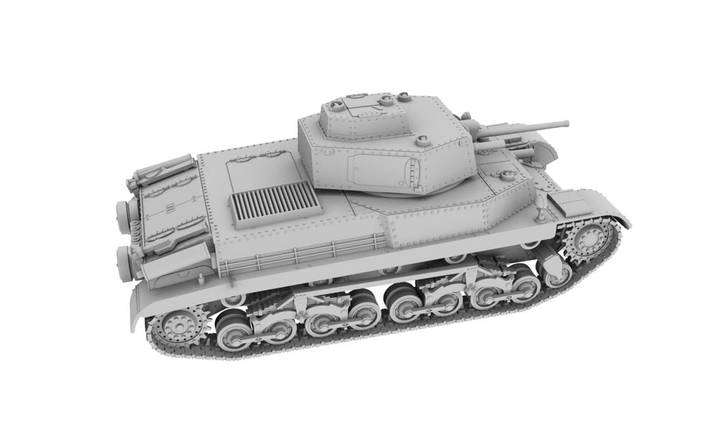 40M Turan I - Hugarian Medium Tank - IBG 72047 | kingshobby.com