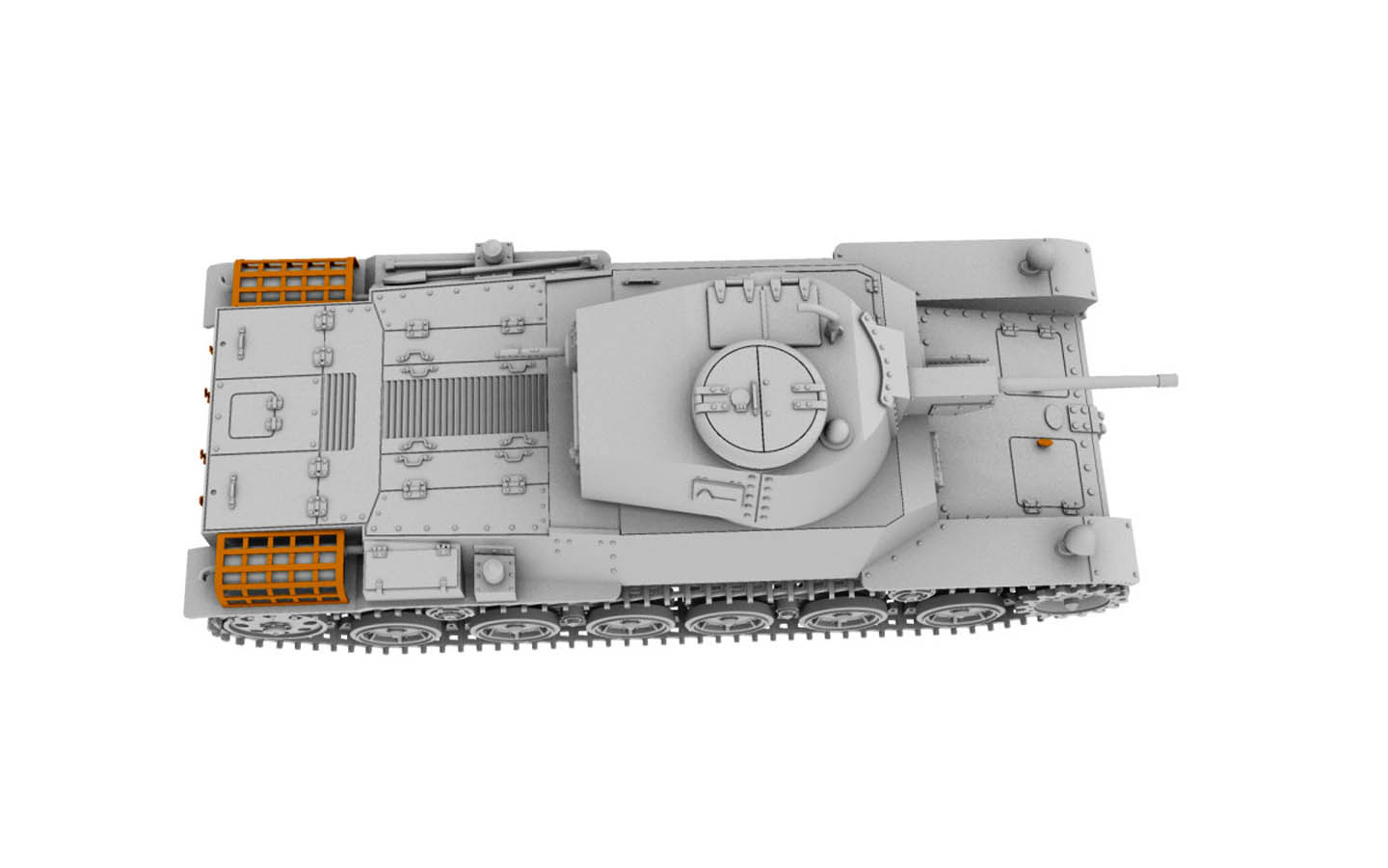 Type 1 Chi-He Japanese Medium Tank - IBG 72055 | kingshobby.com