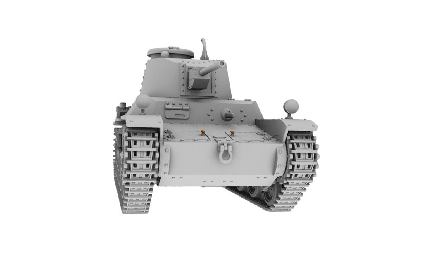 Type 1 Chi-He Japanese Medium Tank - IBG 72055 | kingshobby.com