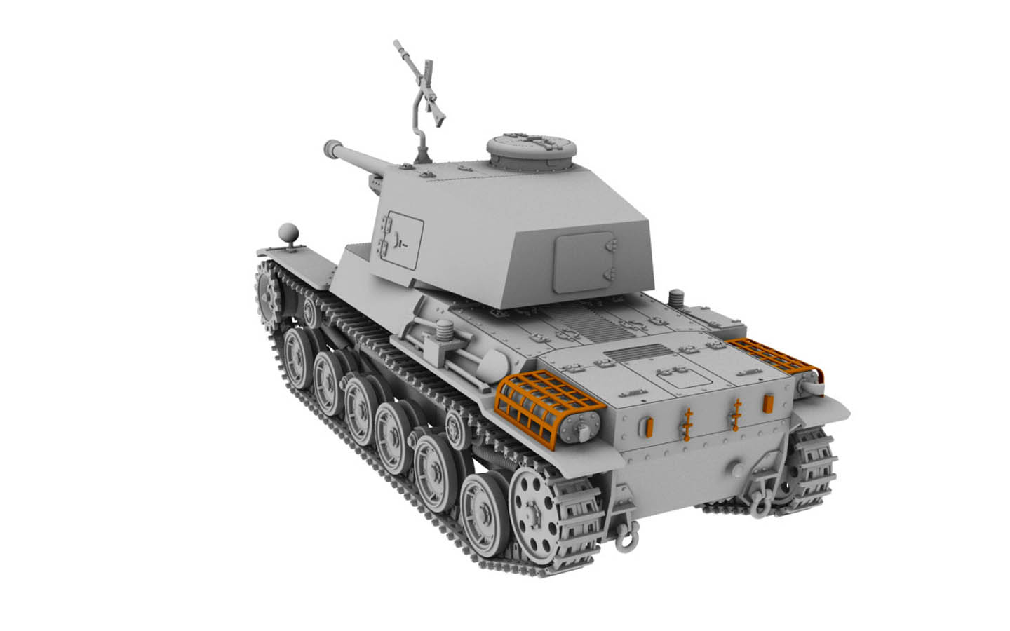 Type 3 Chi-Nu Japanese Medium Tank - IBG 72057 | kingshobby.com