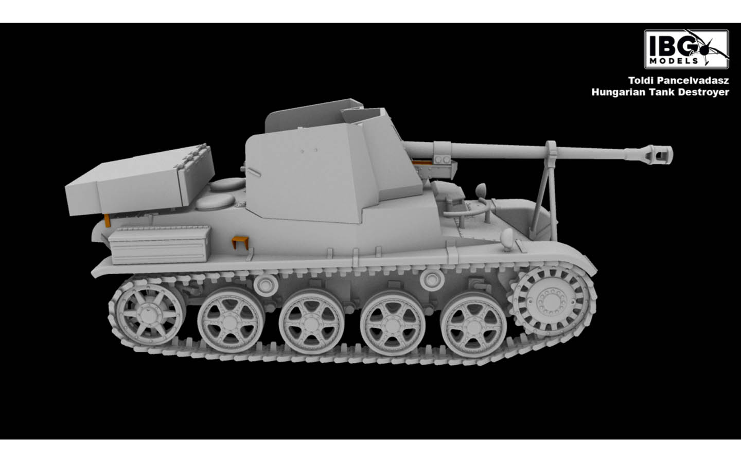 Toldi Pancelvadasz - Hungarian Tank Destroyer - IBG 72062 | kingshobby.com