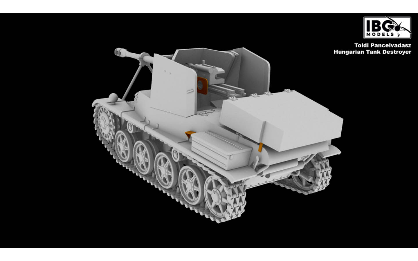 Toldi Pancelvadasz - Hungarian Tank Destroyer - IBG 72062 | kingshobby.com