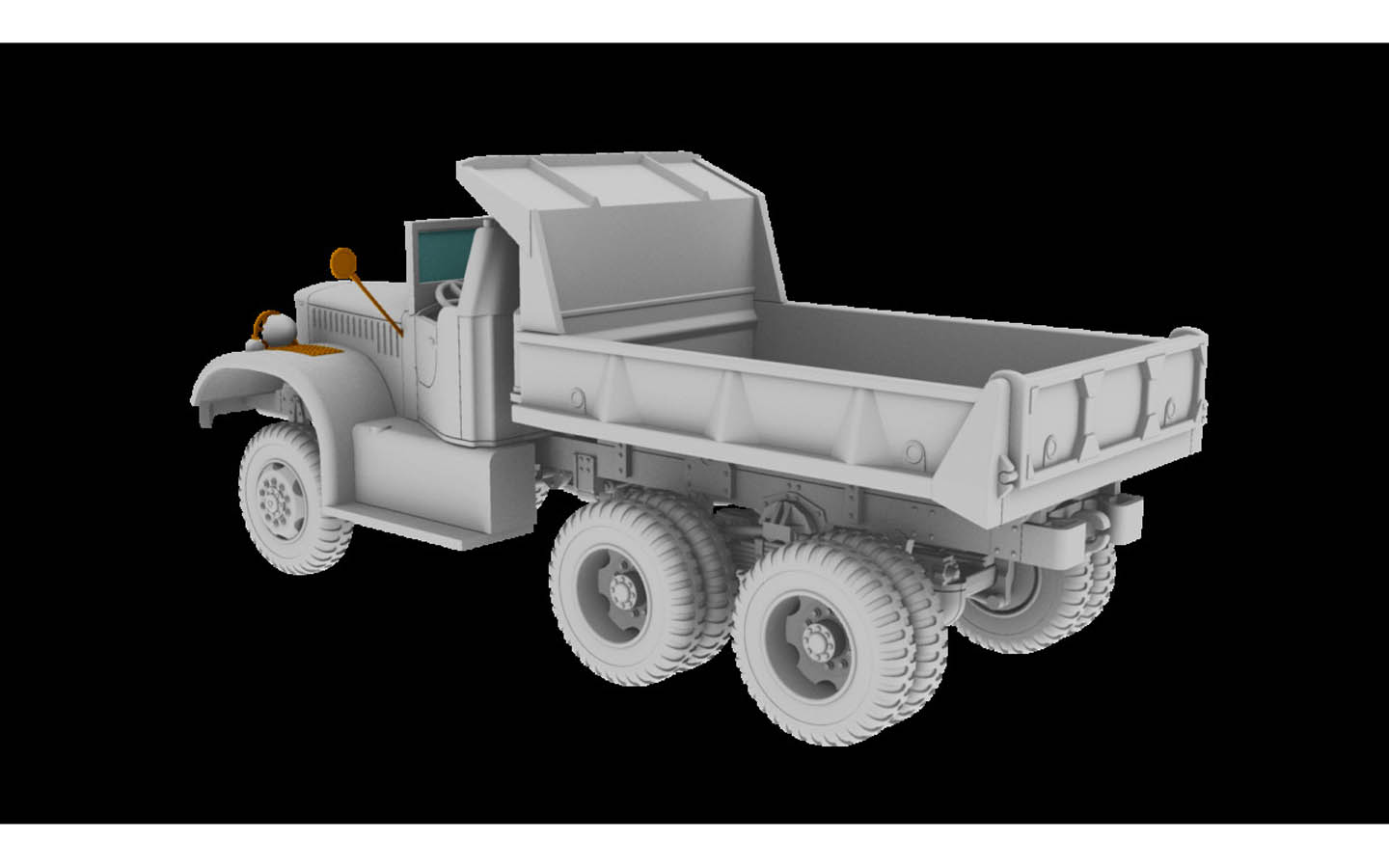 Diamond T 972 Dumptruck - Softcab - IBG 72087 | kingshobby.com