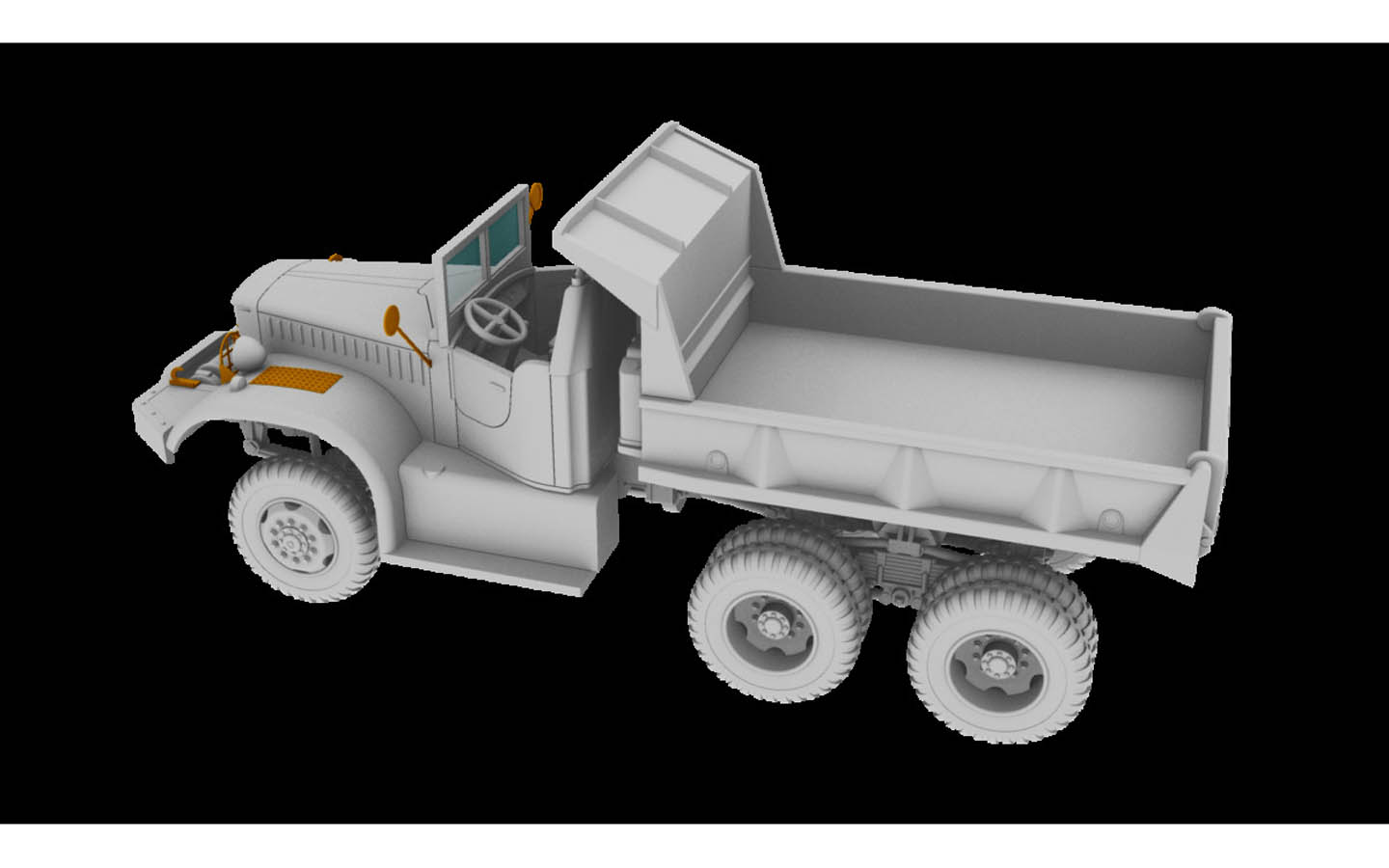 Diamond T 972 Dumptruck - Softcab - IBG 72087 | kingshobby.com