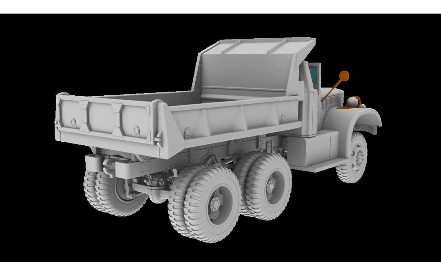 Diamond T 972 Dumptruck - Softcab - IBG 72087 | kingshobby.com