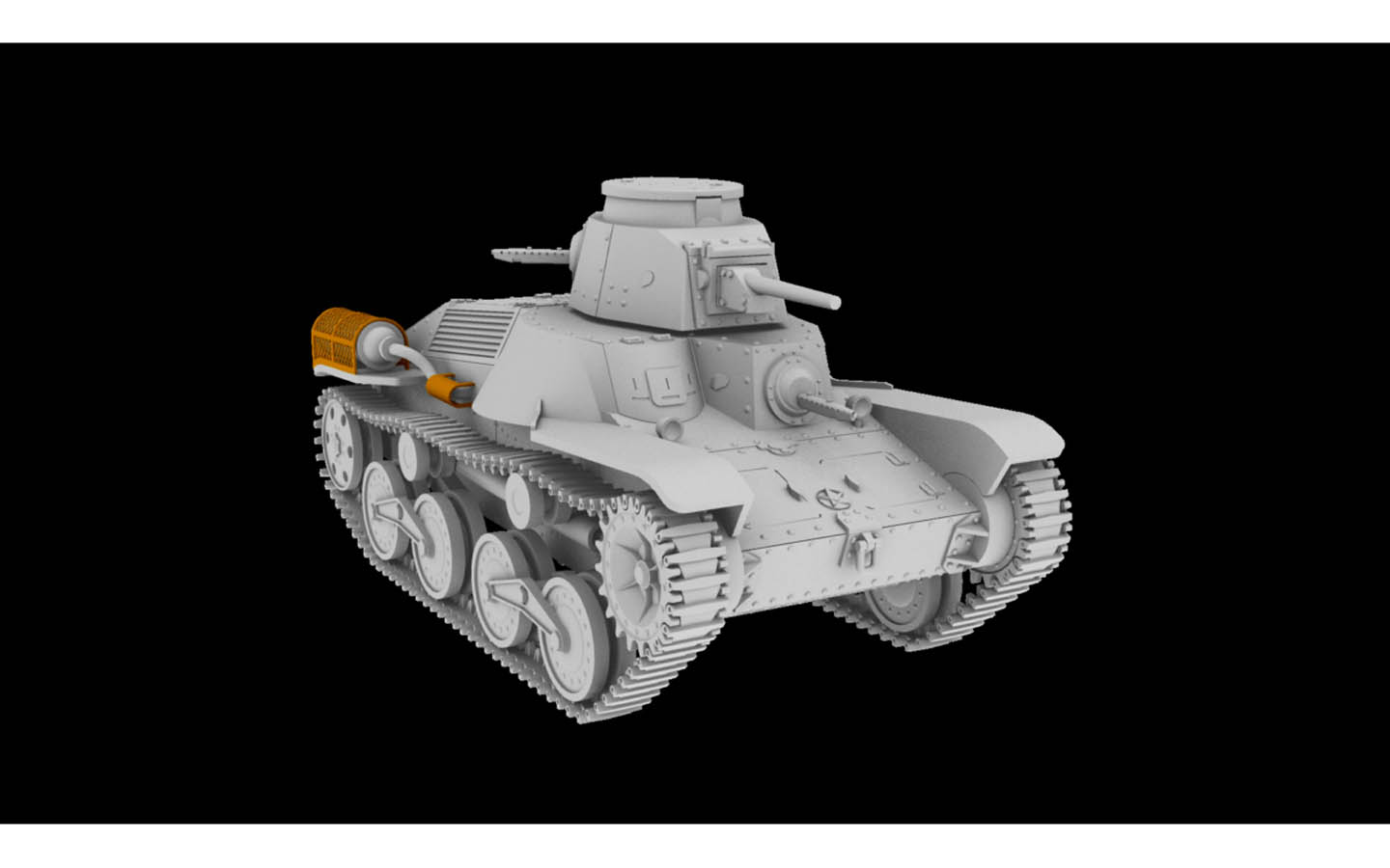 Type 95 Ha-Go Japanese Light Tank - IBG 72088 | kingshobby.com