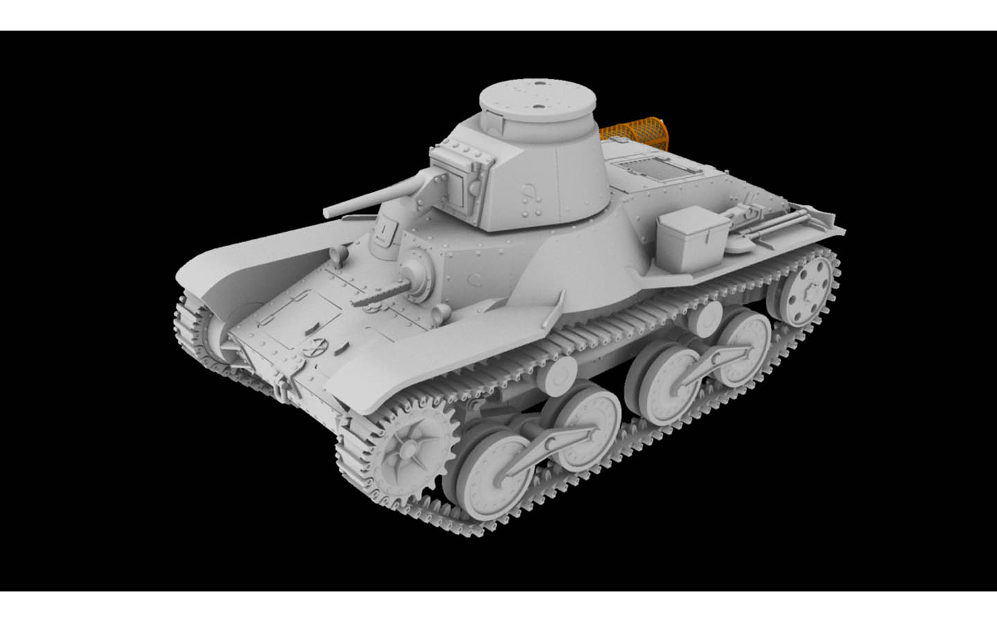 Type 95 Ha-Go Japanese Light Tank - IBG 72088 | kingshobby.com