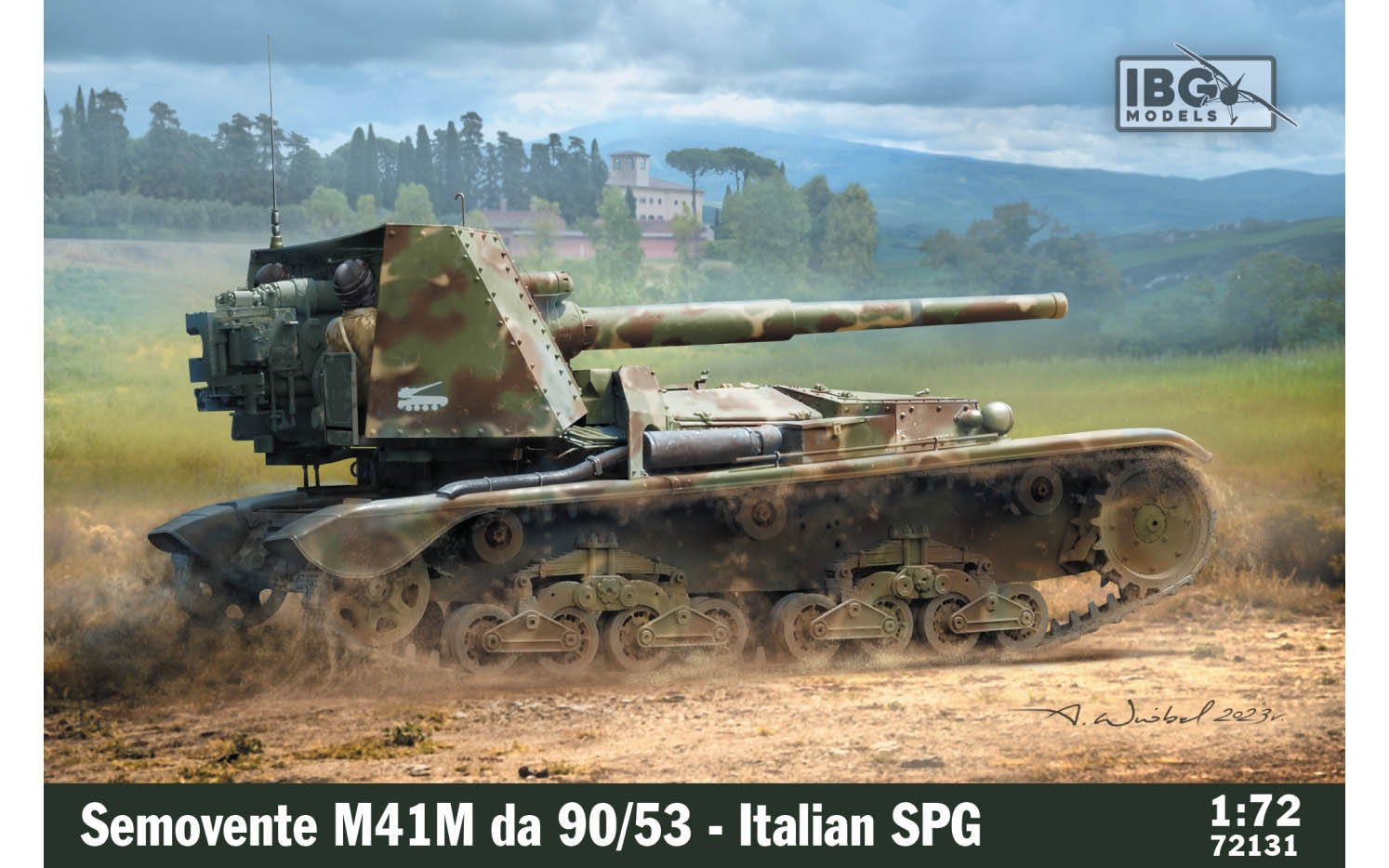 Semovente M41M da 90/53 - Italian Selfpropelled Gun - IBG 72131 ...