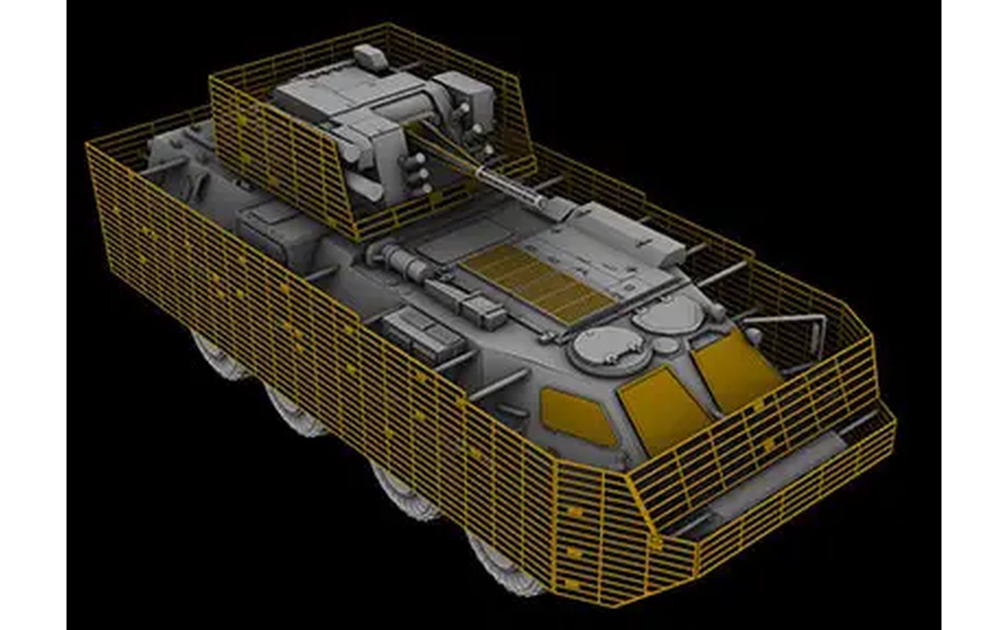 BTR-4E Ukrainian APC Modified Hull with Slat Armor - IBG 72152 ...