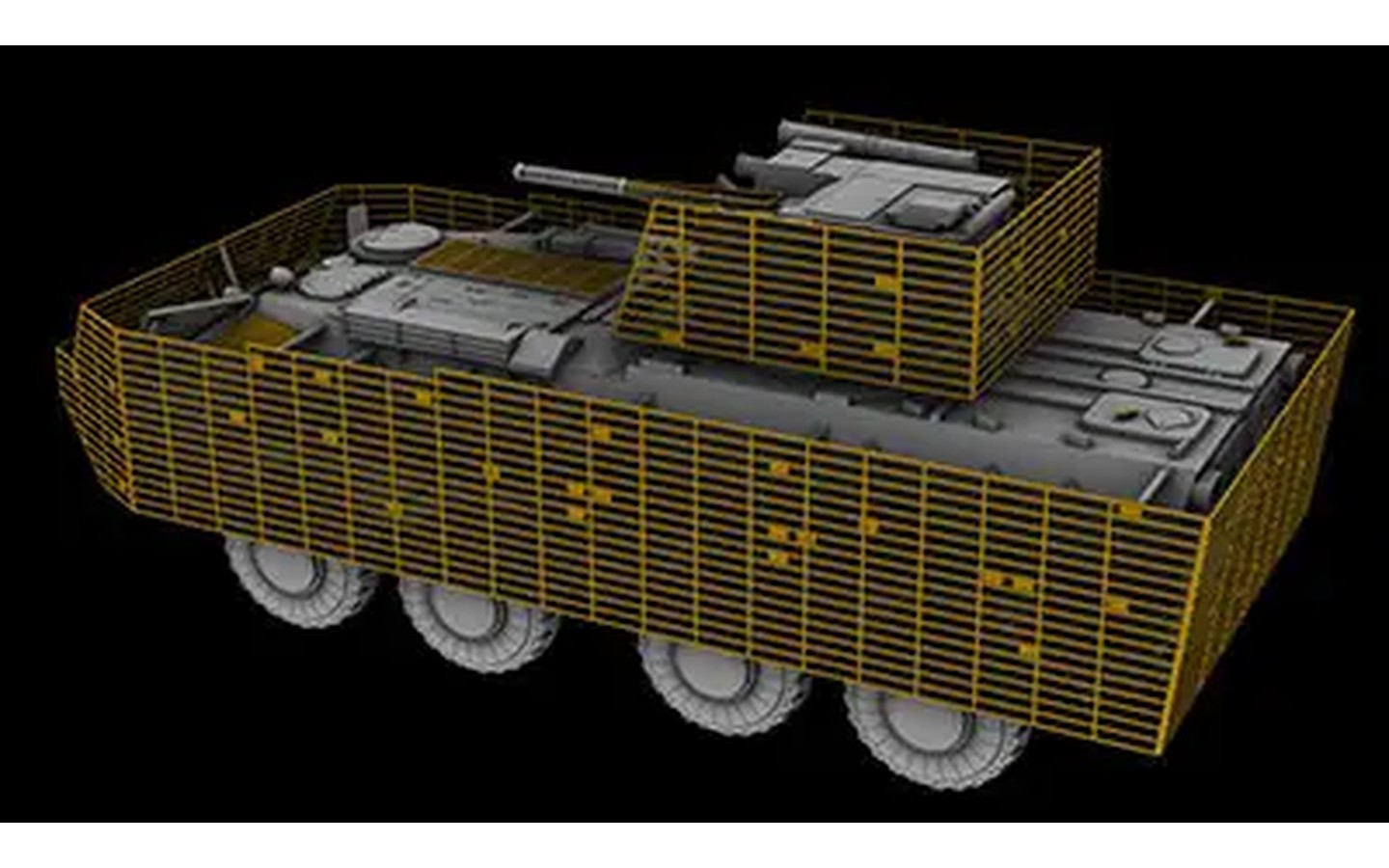 BTR-4E Ukrainian APC Modified Hull with Slat Armor - IBG 72152 ...