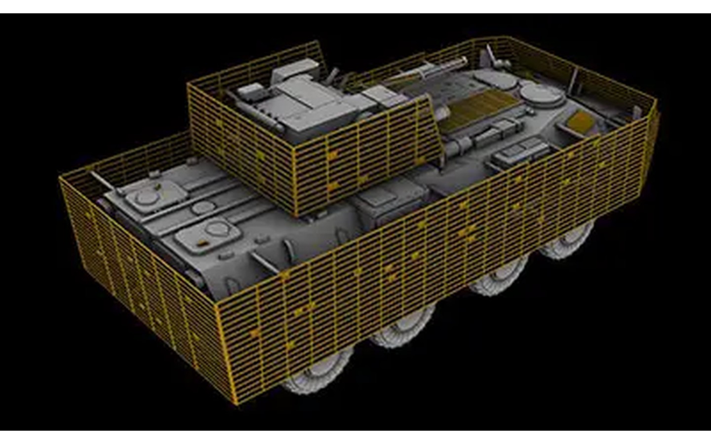 BTR-4E Ukrainian APC Modified Hull with Slat Armor - IBG 72152 ...