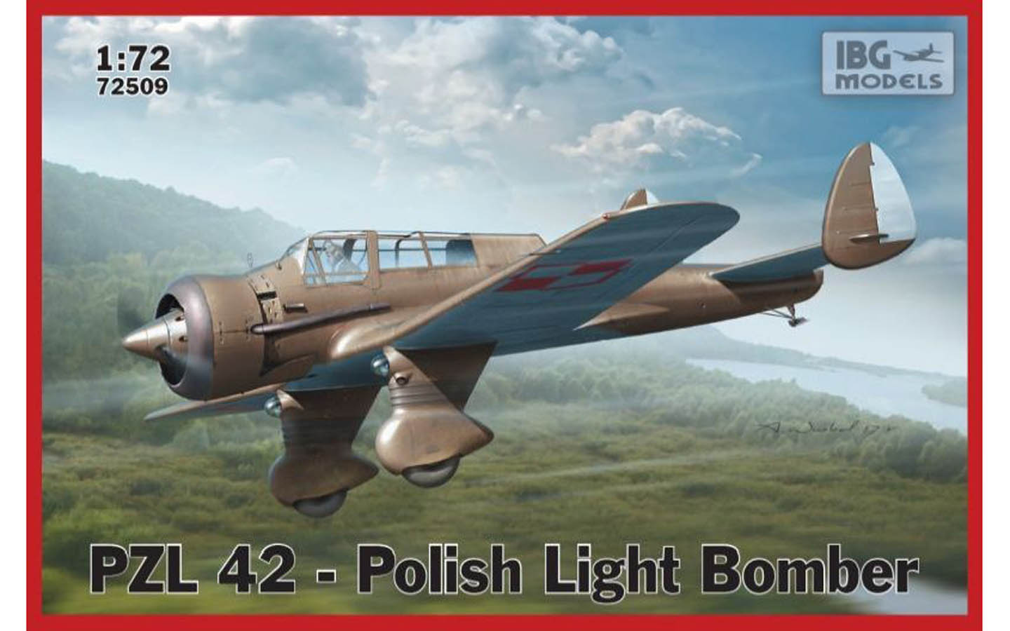 PZL.42 - Polish Light Bomber - IBG 72509 | kingshobby.com