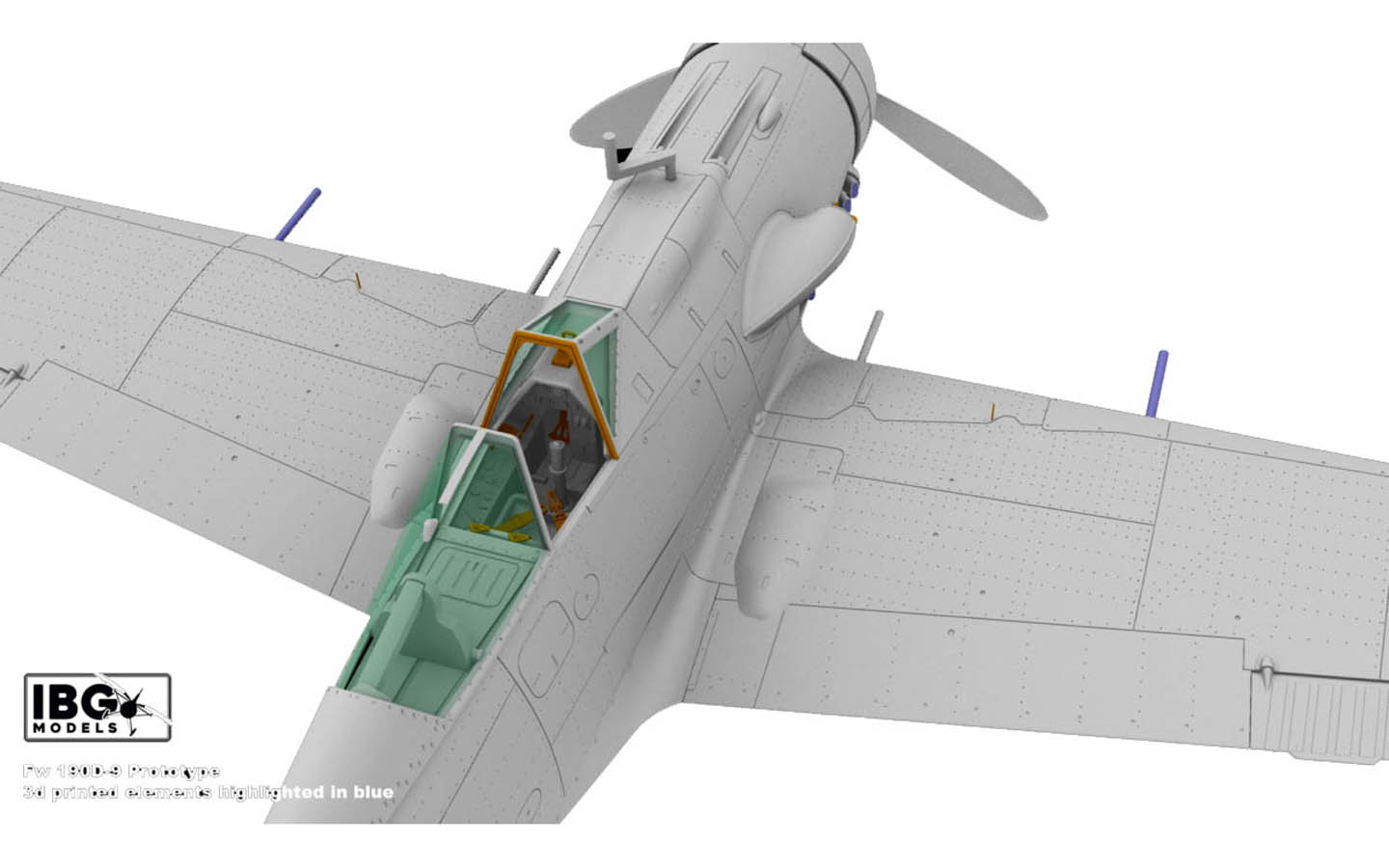 Fw 190D-9 Prototype - Limited edition - IBG 72558 | kingshobby.com