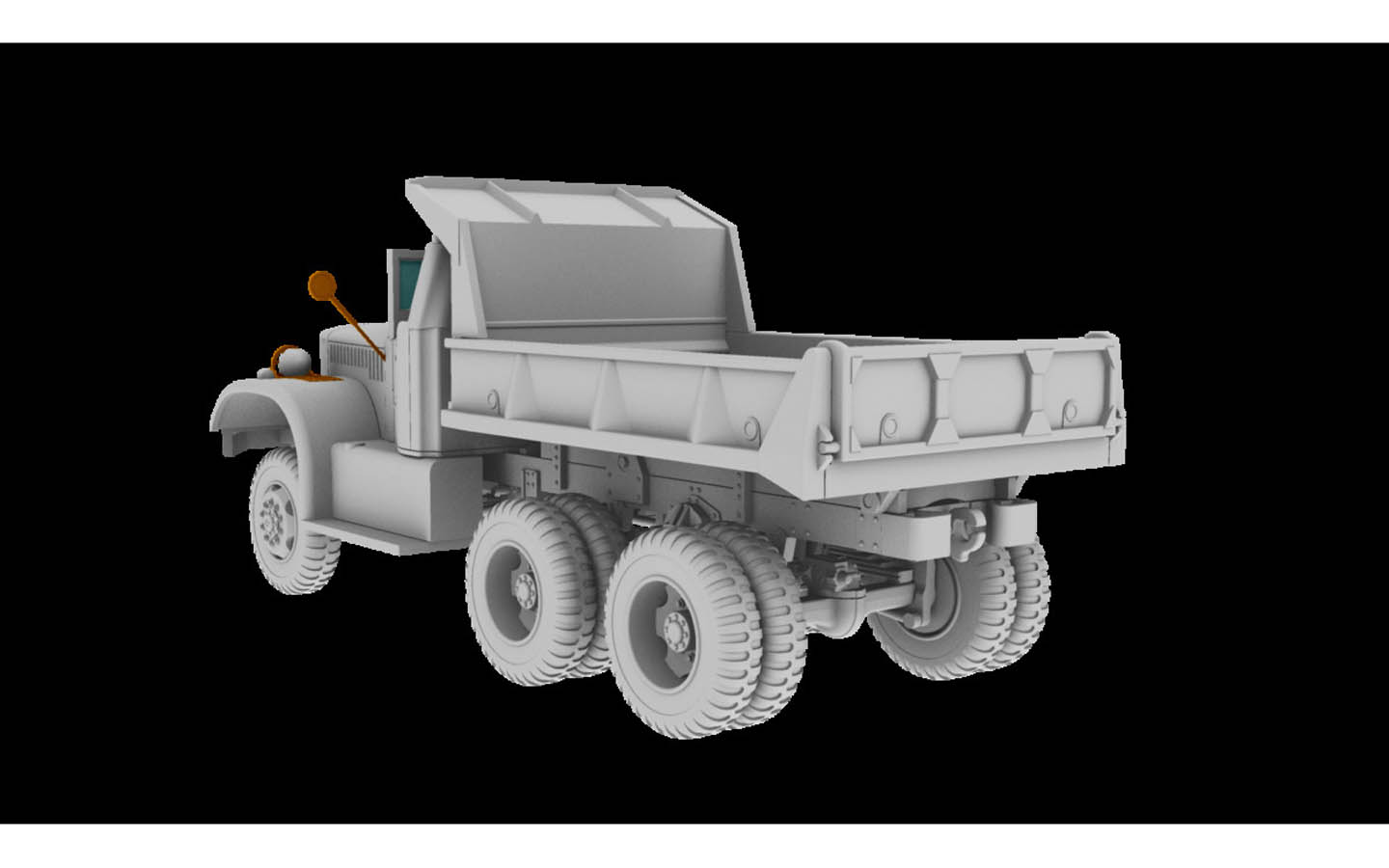 Diamond T 972 Dumptruck - Softcab - IBG 72087 | kingshobby.com