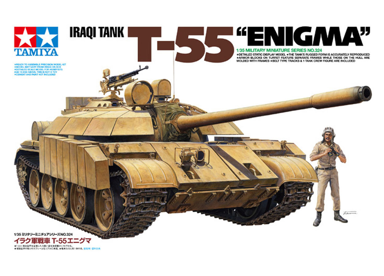 Iraqi Tank T-55 Enigma - Tamiya 35324 | kingshobby.com
