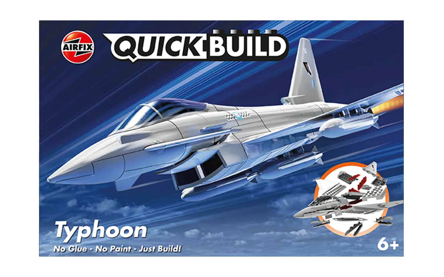 QUICK BUILD Eurofighter Typhoon - Airfix J6002 | kingshobby.com