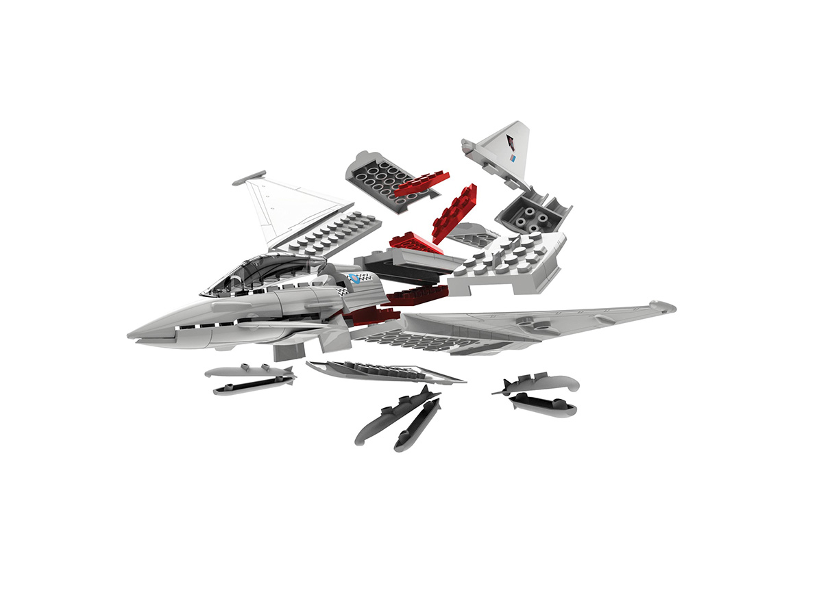 QUICK BUILD Eurofighter Typhoon - Airfix J6002 | kingshobby.com