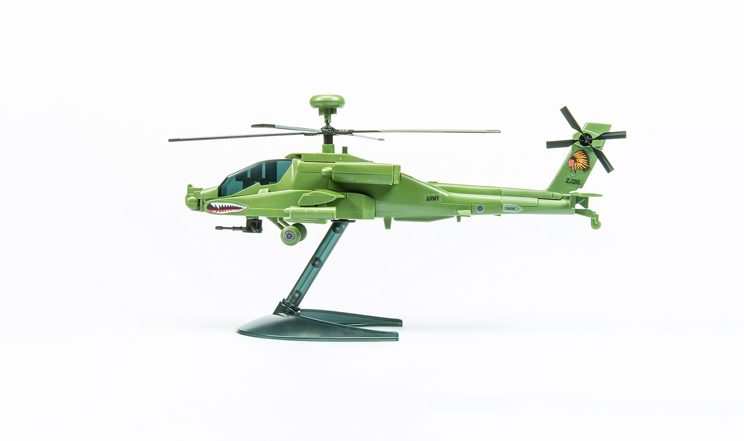 QUICK BUILD Apache Helicopter - Airfix J6004 | kingshobby.com