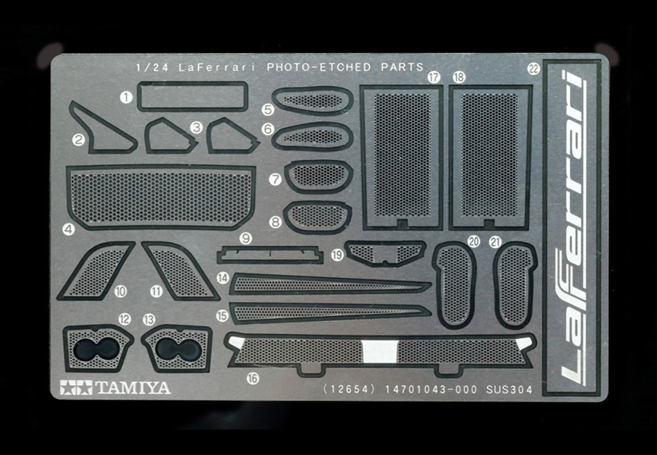Laferrari Pe Parts - Tamiya 12654 | kingshobby.com
