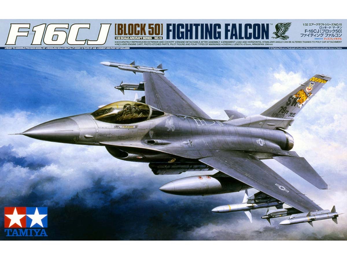 Lockheed Martin F-16CJ Blk 50 - Fighting Falcon - Tamiya 60315 | kingshobby.com