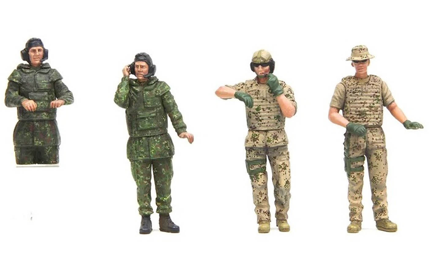 Modern German Tank Crew - Meng HS-006 | kingshobby.com