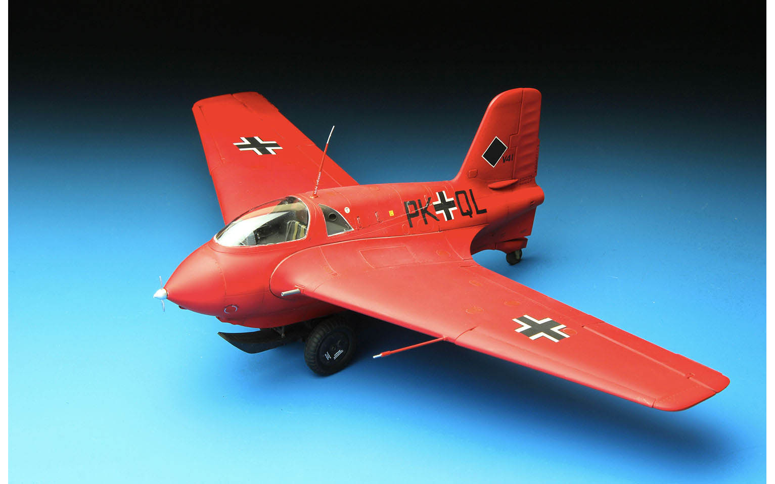 Messerschmitt Me-163B, Komet, Rocket-Powered Interceptor - Meng QS-001 ...