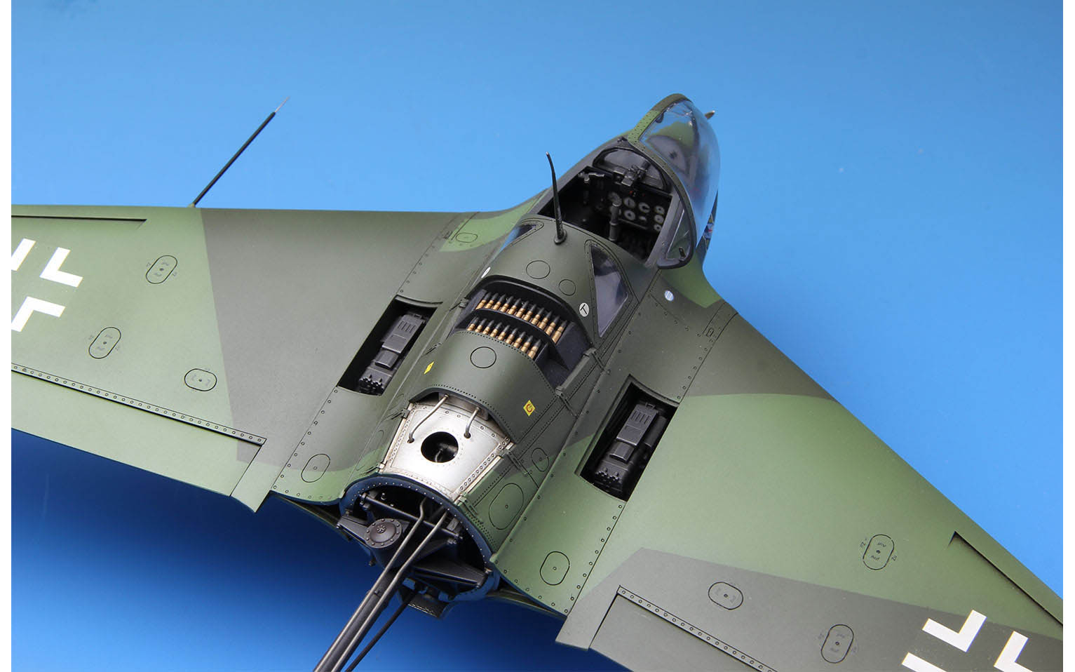 Messerschmitt Me-163B, Komet, Rocket-Powered Interceptor - Meng QS-001 ...