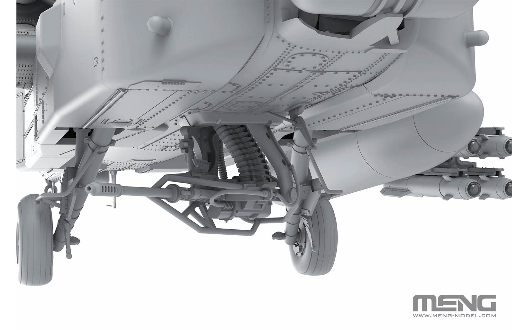 AH-64D Saraf, Heavy Attack Helicopter, Israeli Air Force - Meng QS-005 | kingshobby.com