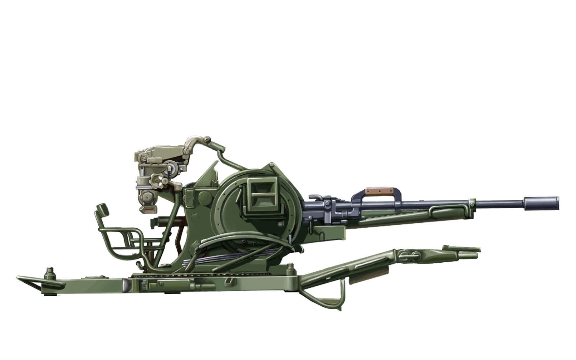 Russian Light AA Gun Set - Meng SPS-026 | kingshobby.com