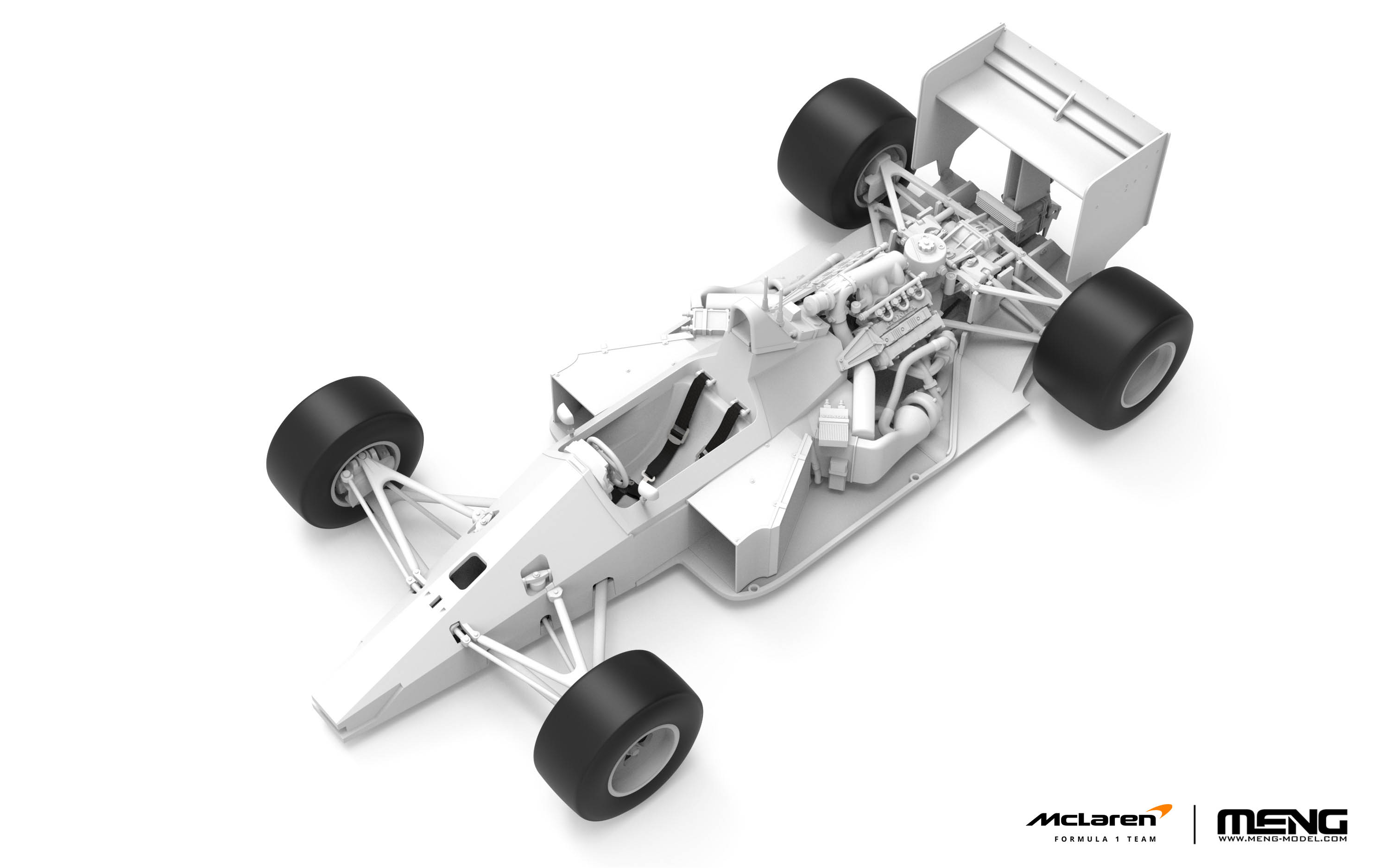 McLaren MP4/4 1988 - Meng CS-007 | kingshobby.com