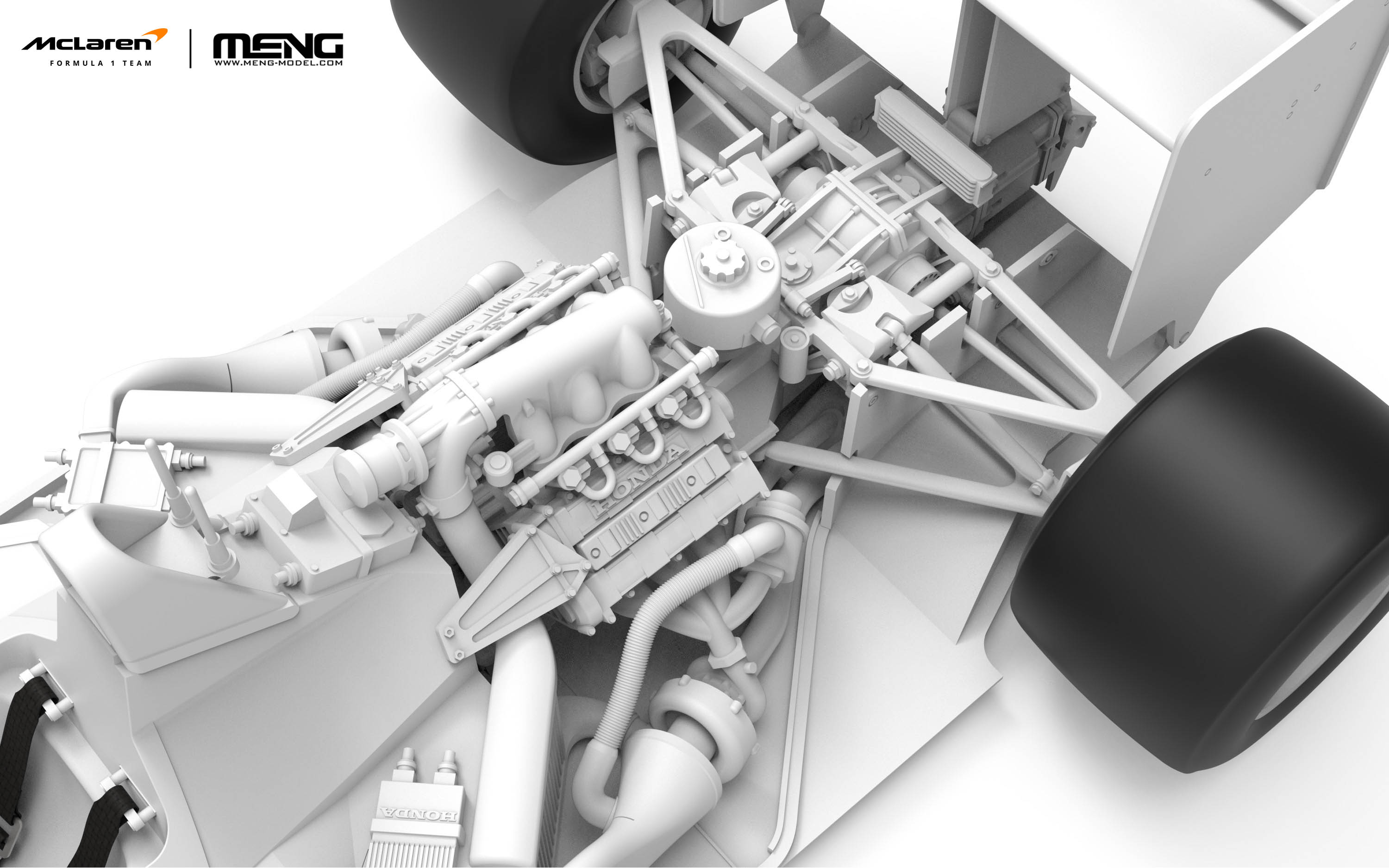McLaren MP4/4 1988 - Meng CS-007 | kingshobby.com