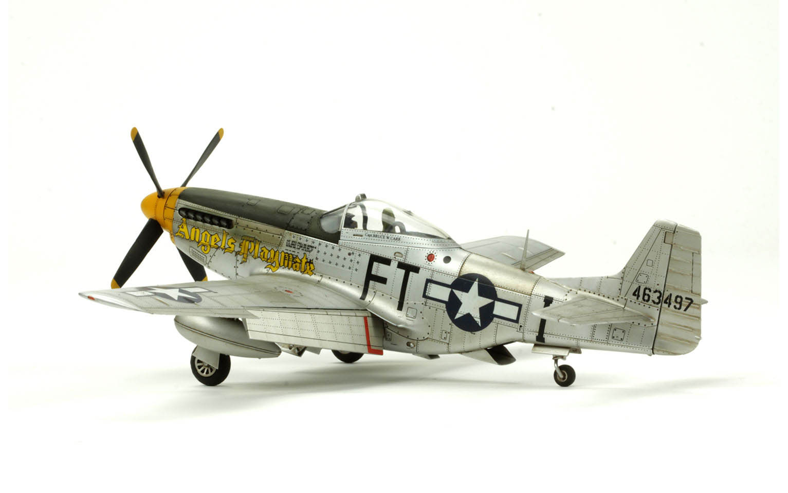 North American P-51D Mustang, Yellow Nose - Meng LS-009 | kingshobby.com