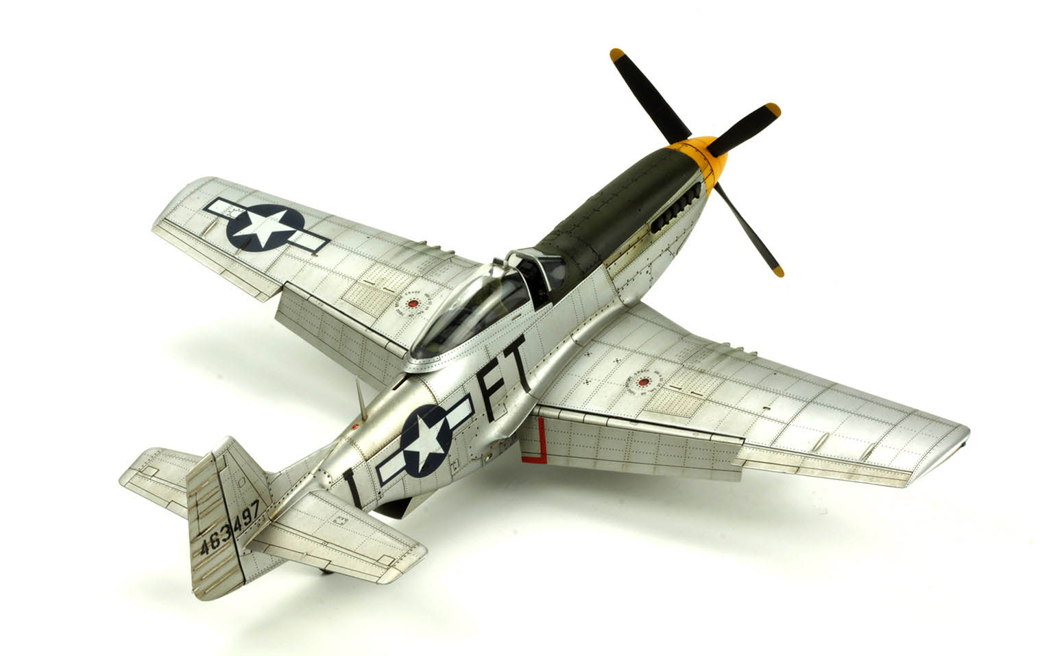 North American P-51D Mustang, Yellow Nose - Meng LS-009 | kingshobby.com