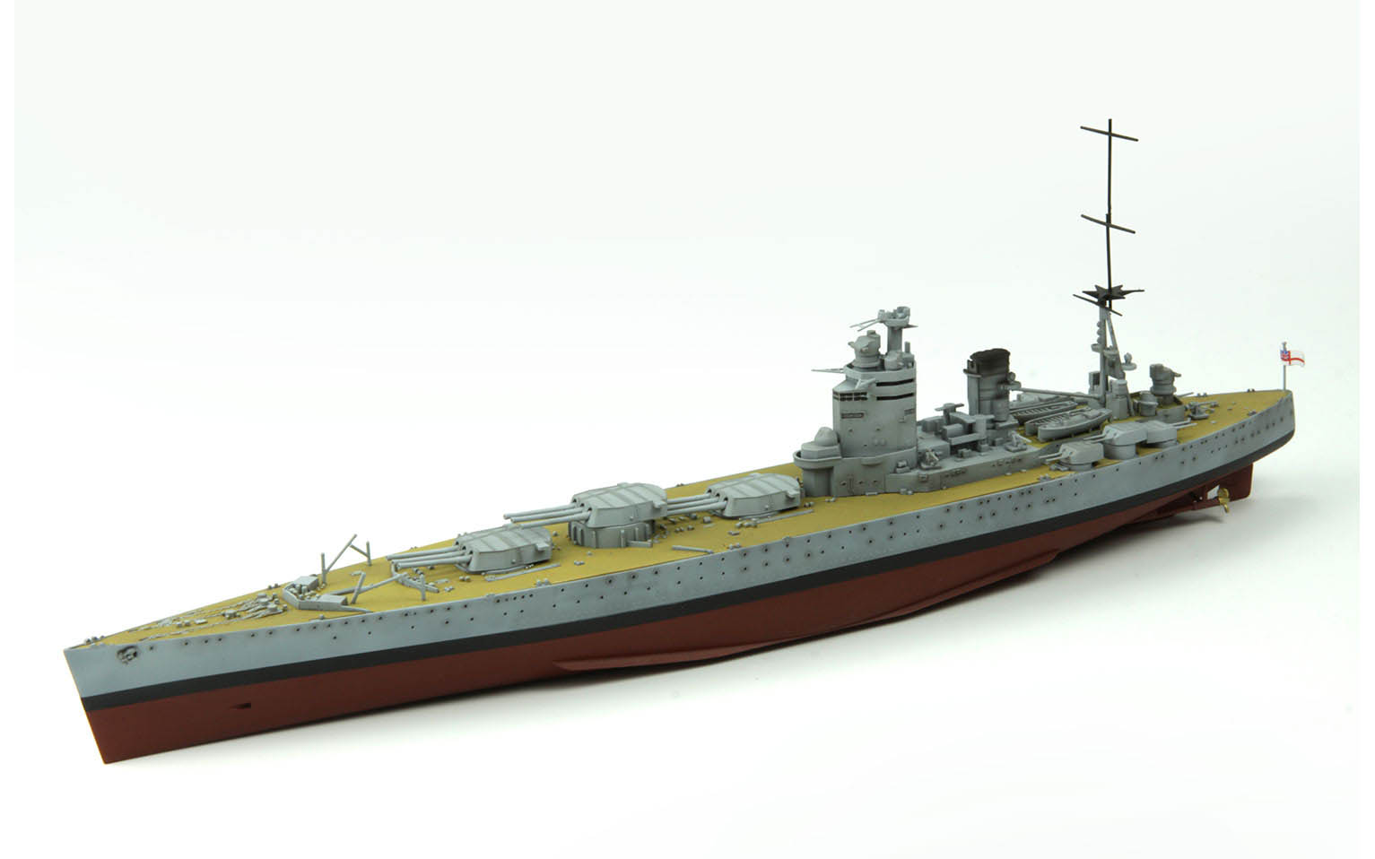 Royal Navy Battleship H.M.S. Rodney (29) - Meng PS-001 | kingshobby.com