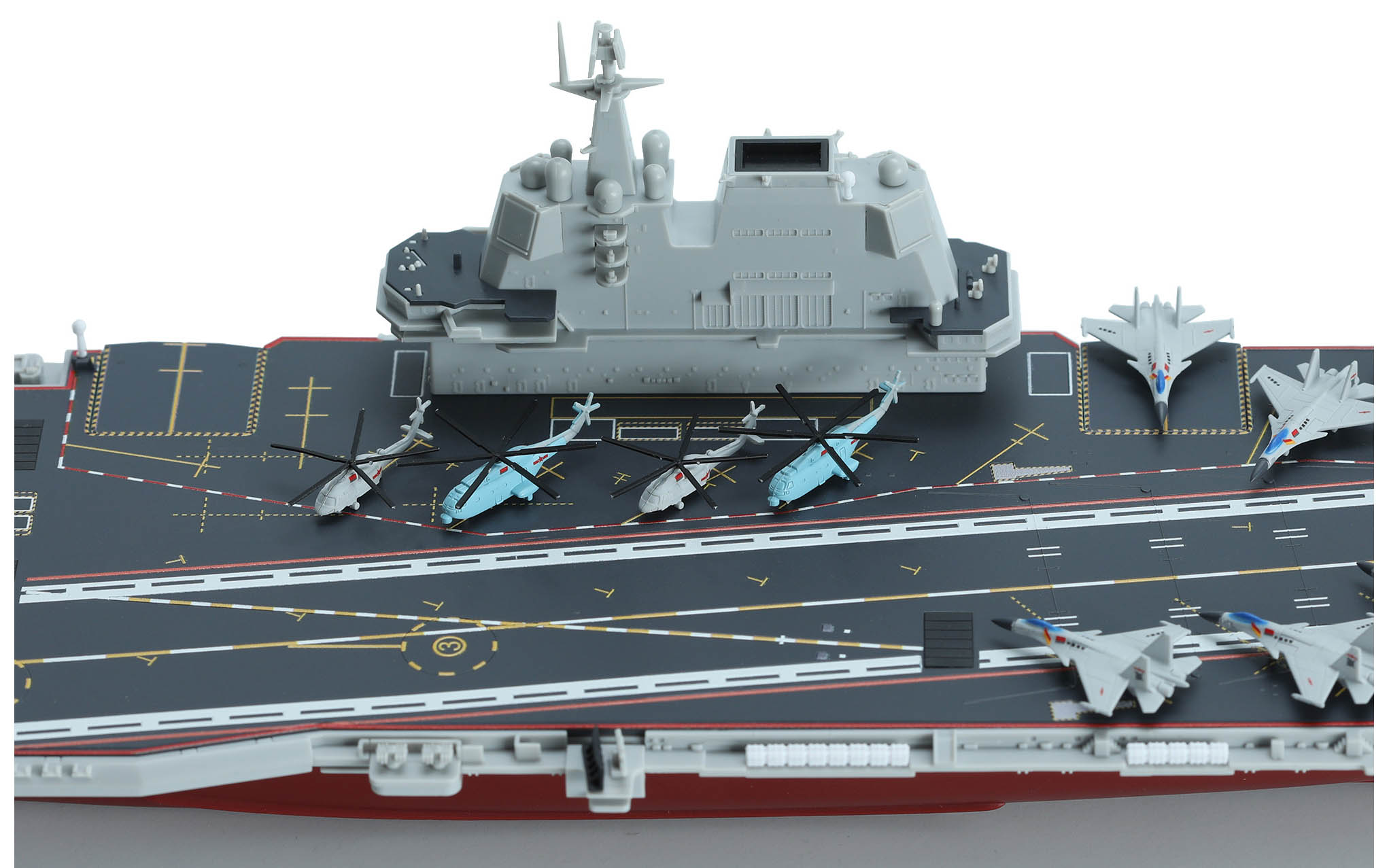 PLA Navy Shandong, Pre-colored Edition - Meng PS-006S | kingshobby.com