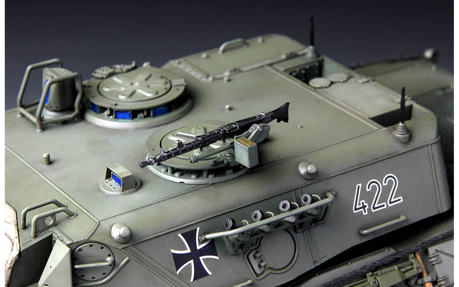 Leopard 1 A3/A4, German Main Battle Tank - Meng TS-007 | kingshobby.com