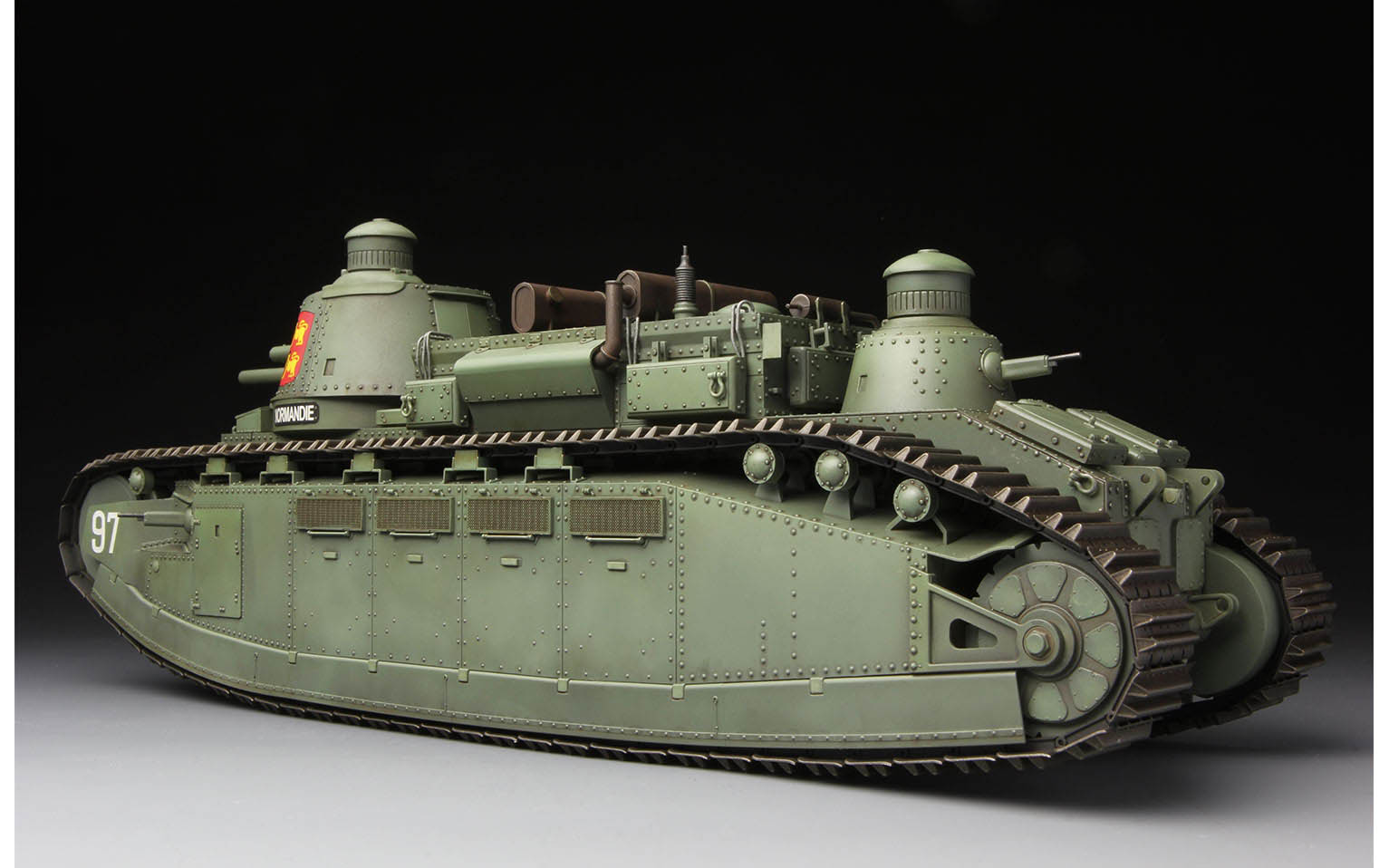 Char 2C French Super Heavy Tank - Meng TS-009 | kingshobby.com