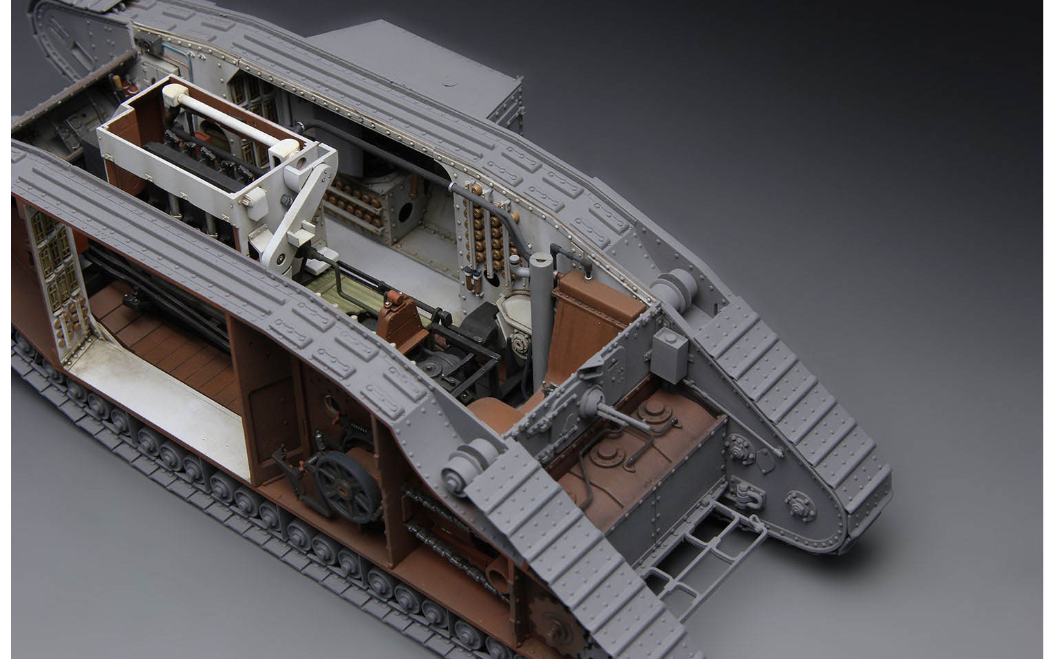 British Heavy Tank Mk. V Male - Meng TS-020 | kingshobby.com