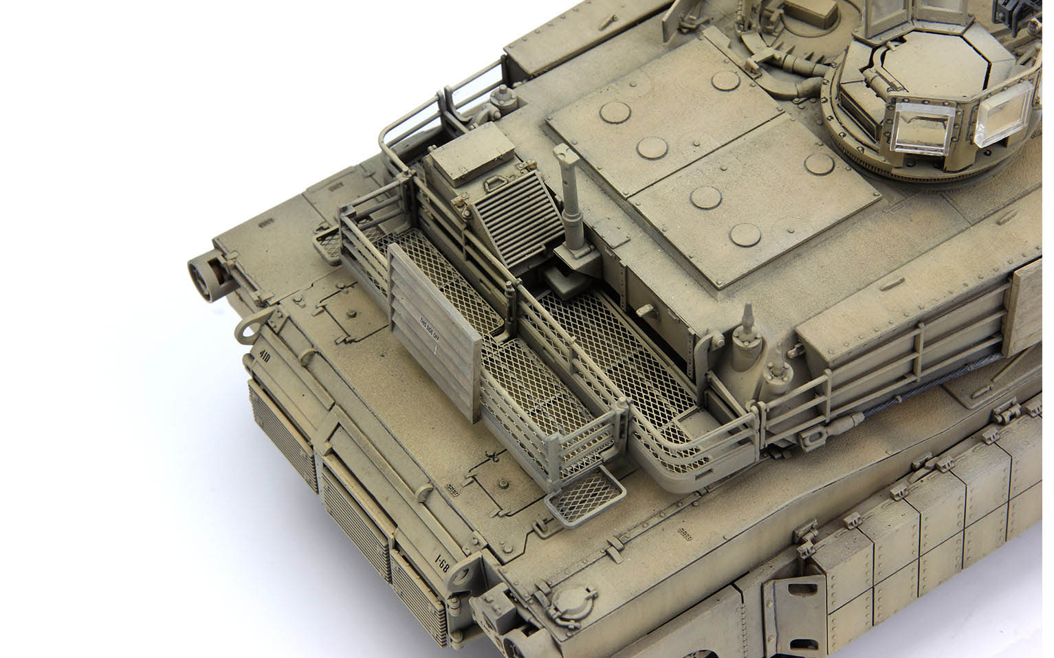 U.S. Main Battle Tank M1A2 Sep Abrams TUSK I/TUSK II - Meng TS-026 | kingshobby.com